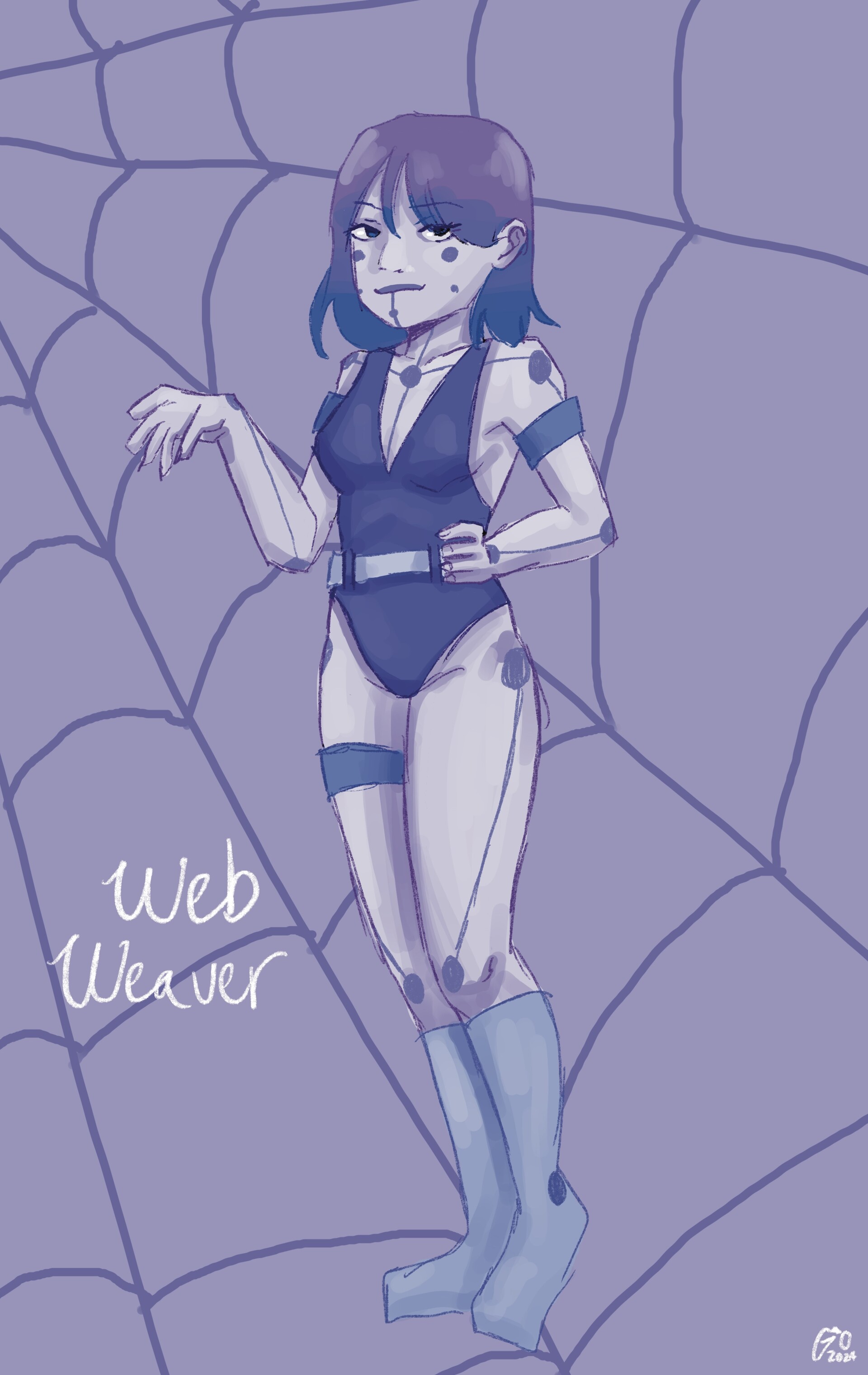 ArtStation - Web weaver intro