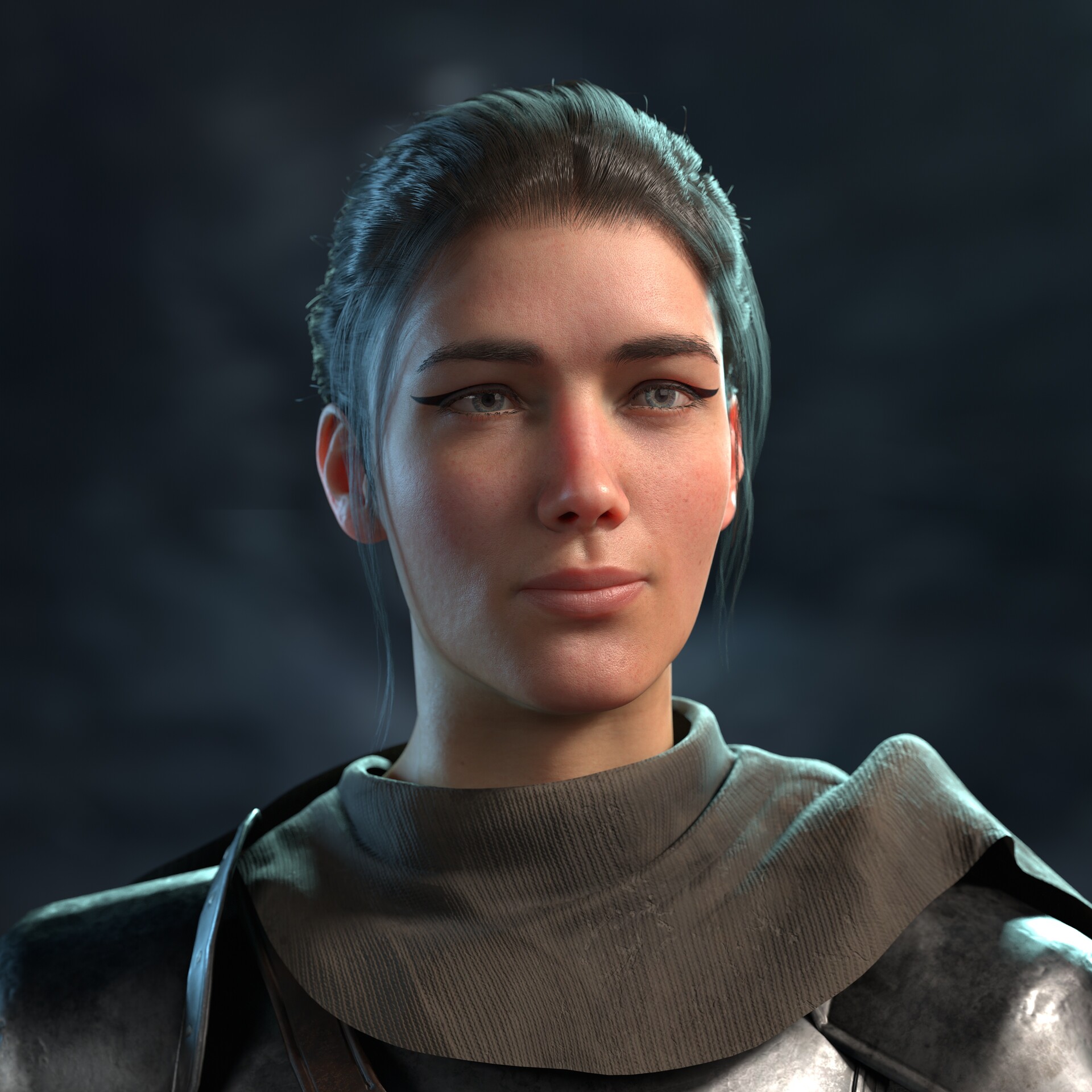 ArtStation - Woman knight