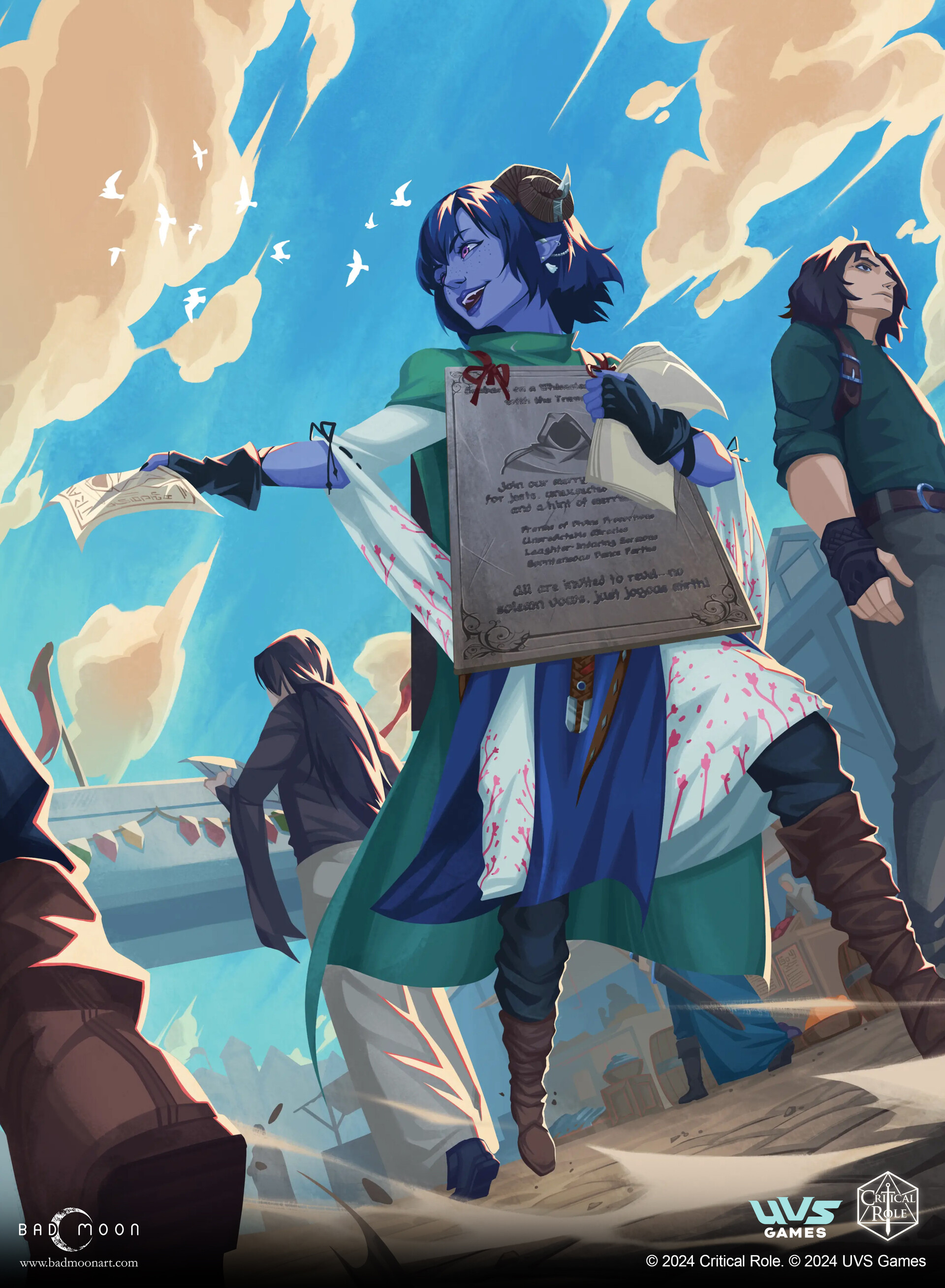 ArtStation - Alternate Card - Spreading Word UniversusGames