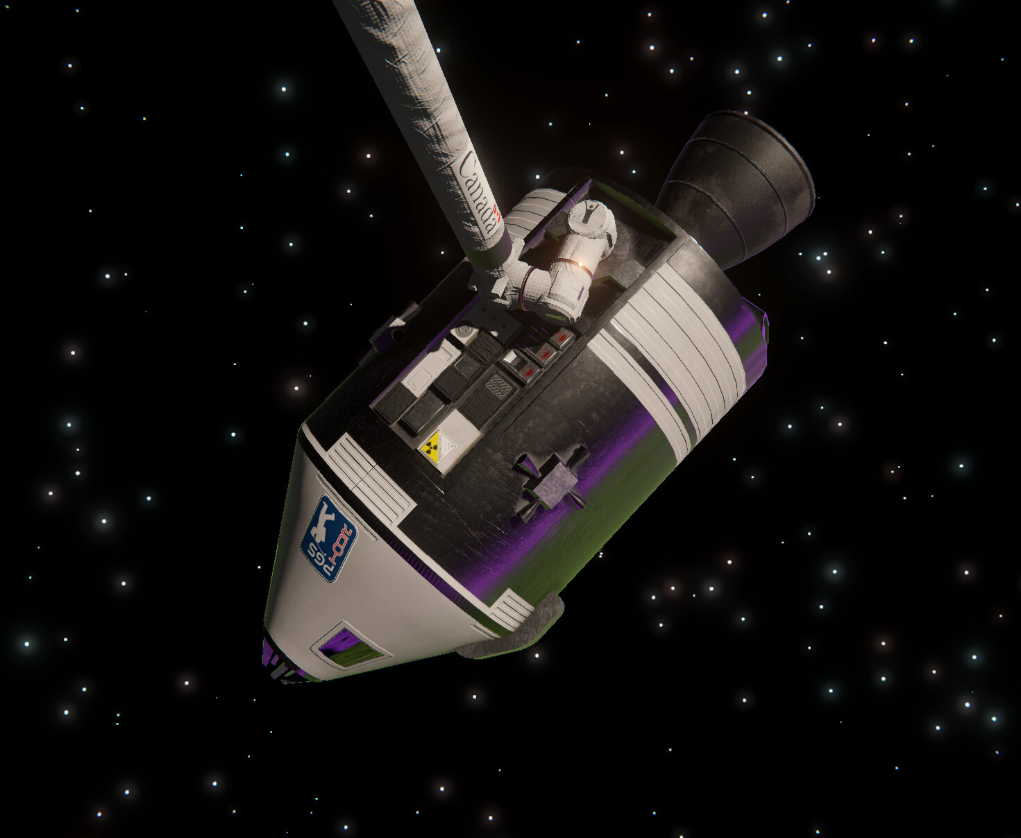 ArtStation - PGS Tour Command and Service Module