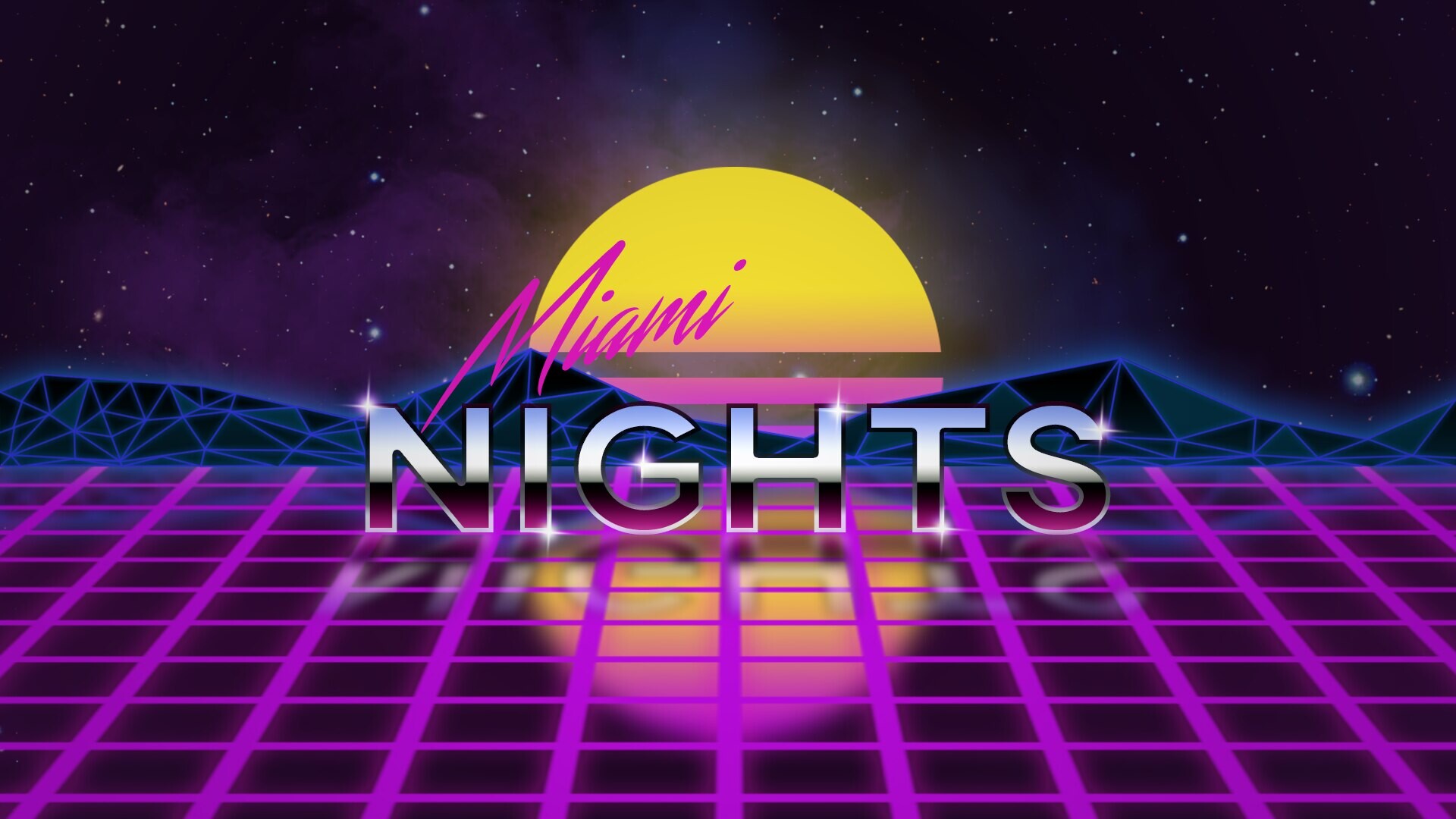 ArtStation - 80s Miami Art