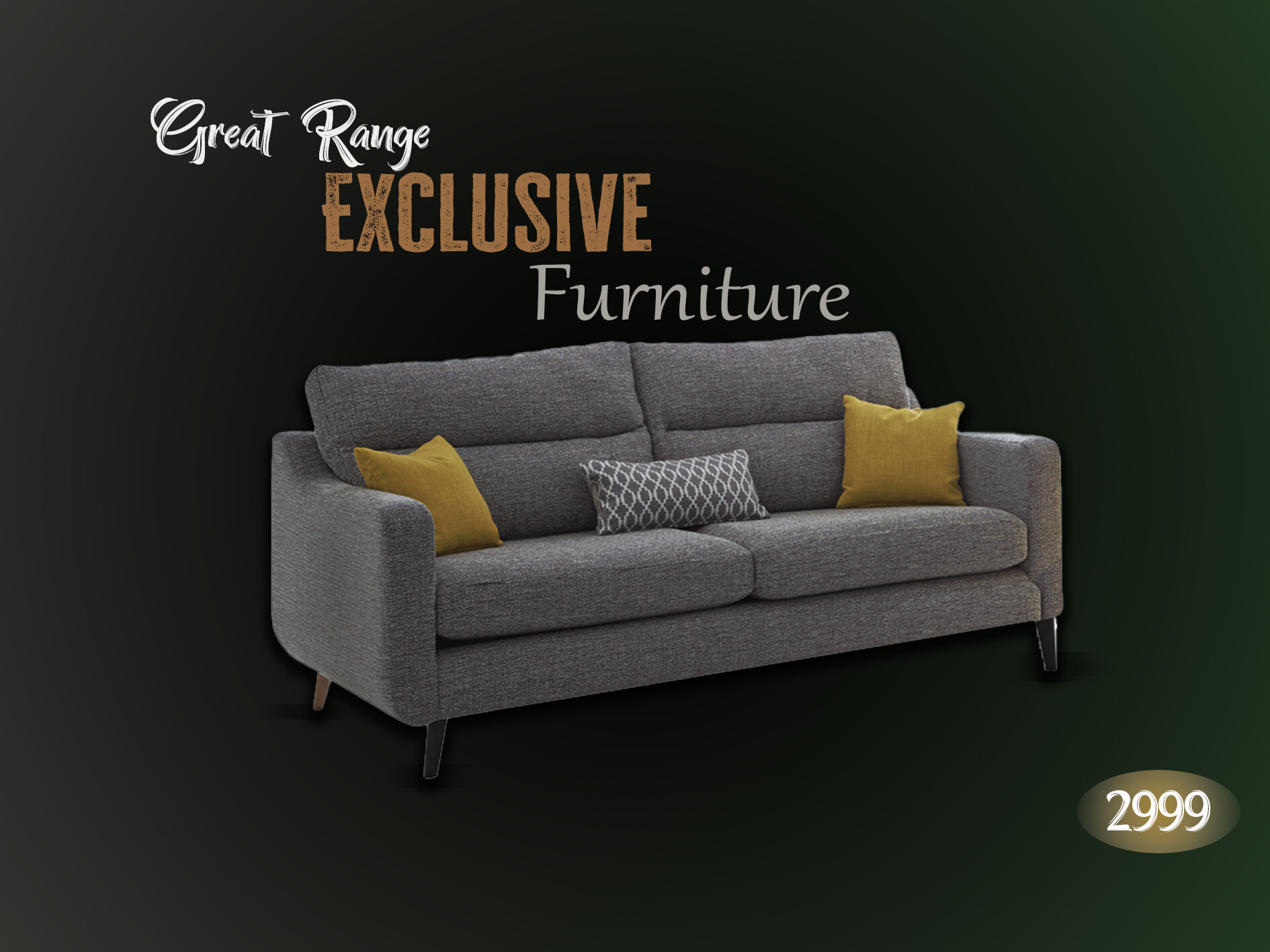 ArtStation - Sofa Advertisement poster