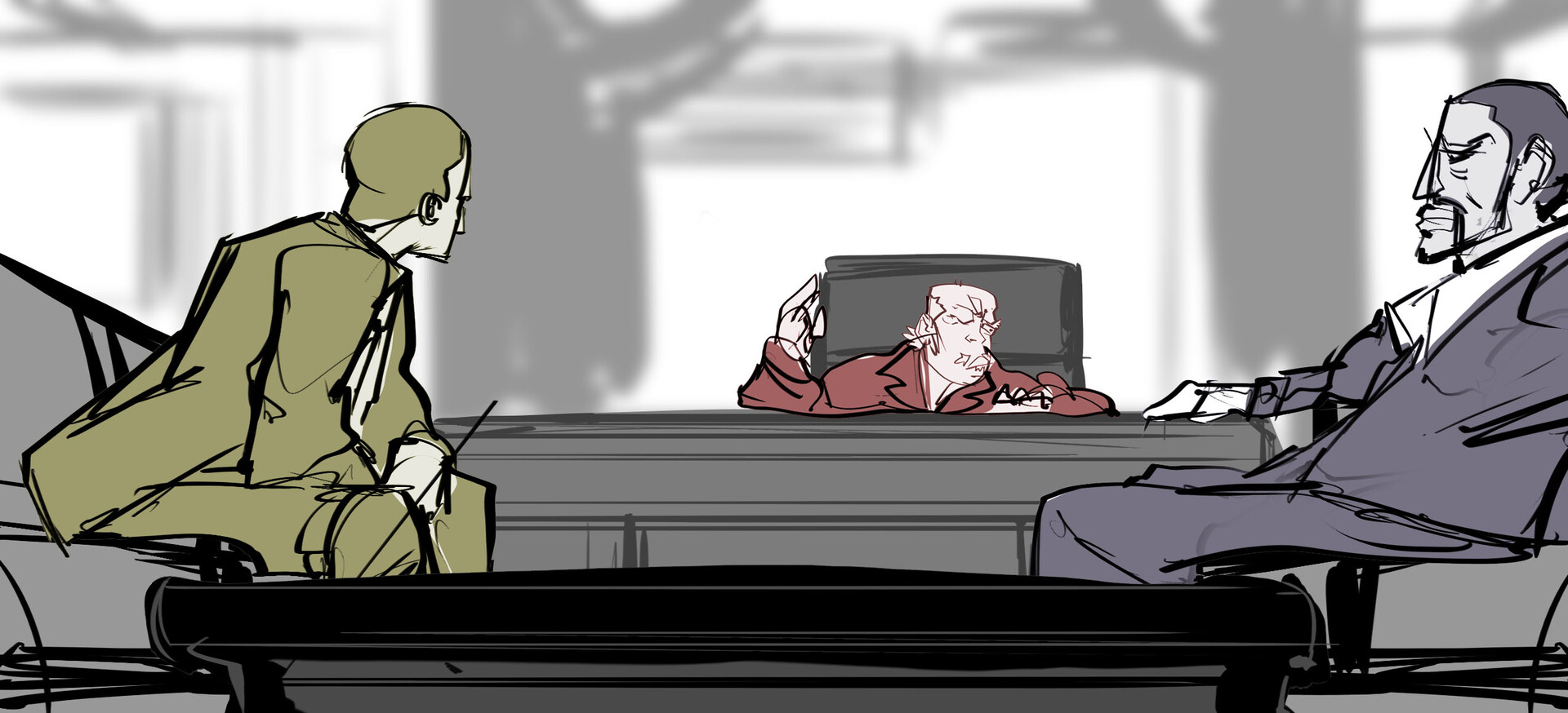 Charles Ratteray [ DRAW MY MOVIE .COM ] - BOONDOCKS - STORYBOARD TEST ...