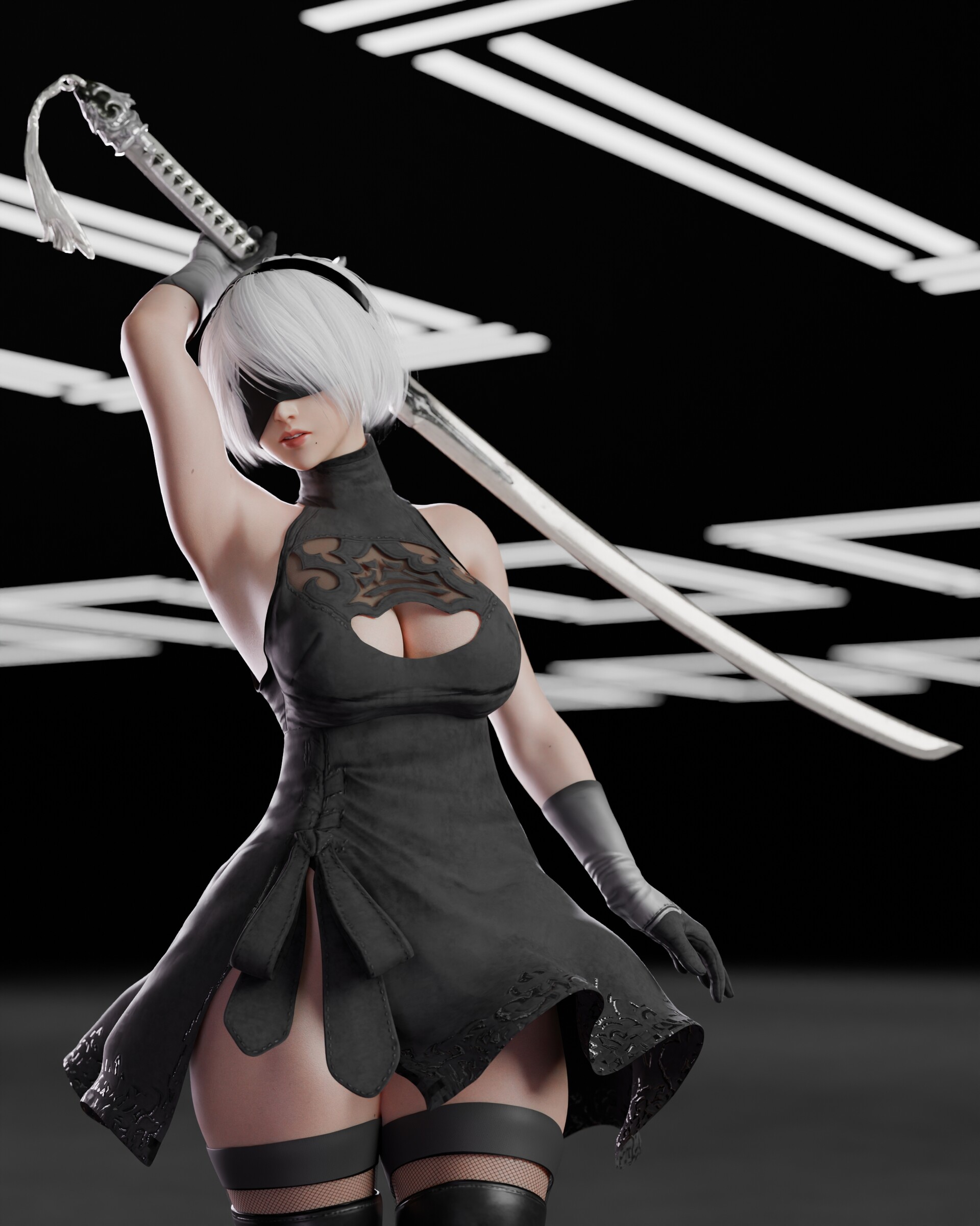 ArtStation - 2B Nier Automata
