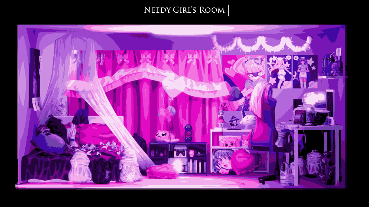 ArtStation - Needy girl's Room