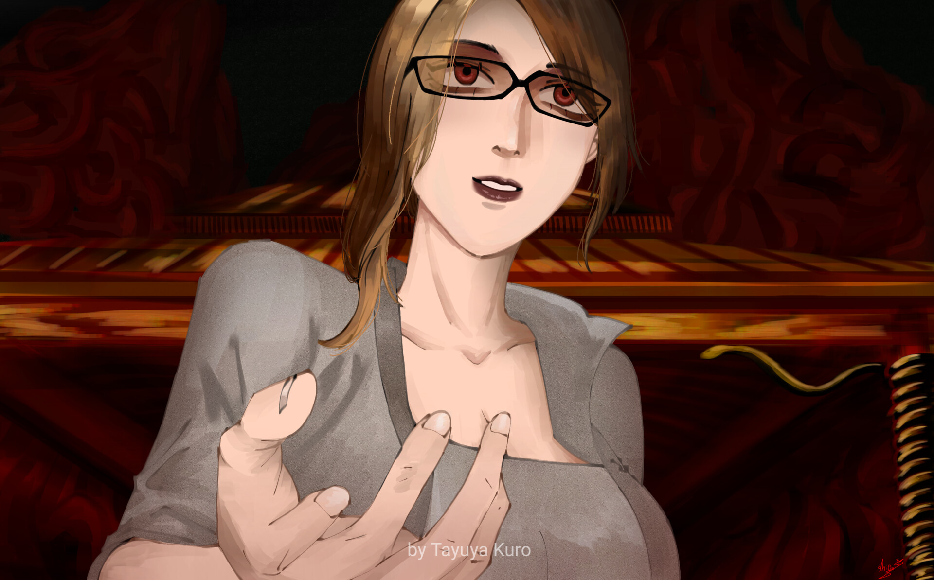 ArtStation - Miss Siska from DreadOut