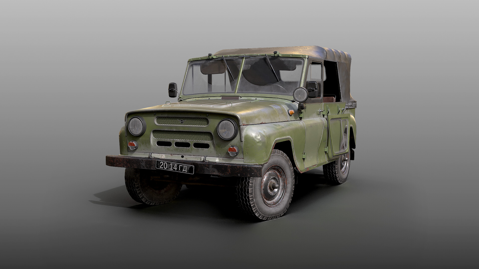 ArtStation - UAZ-469