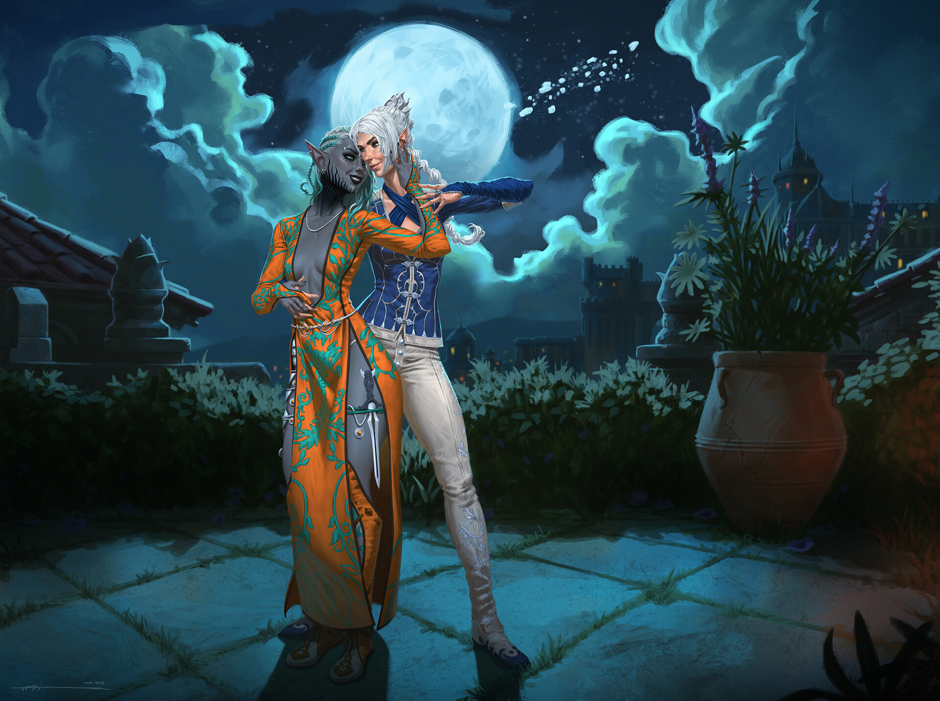 ArtStation - Moonlight Dance