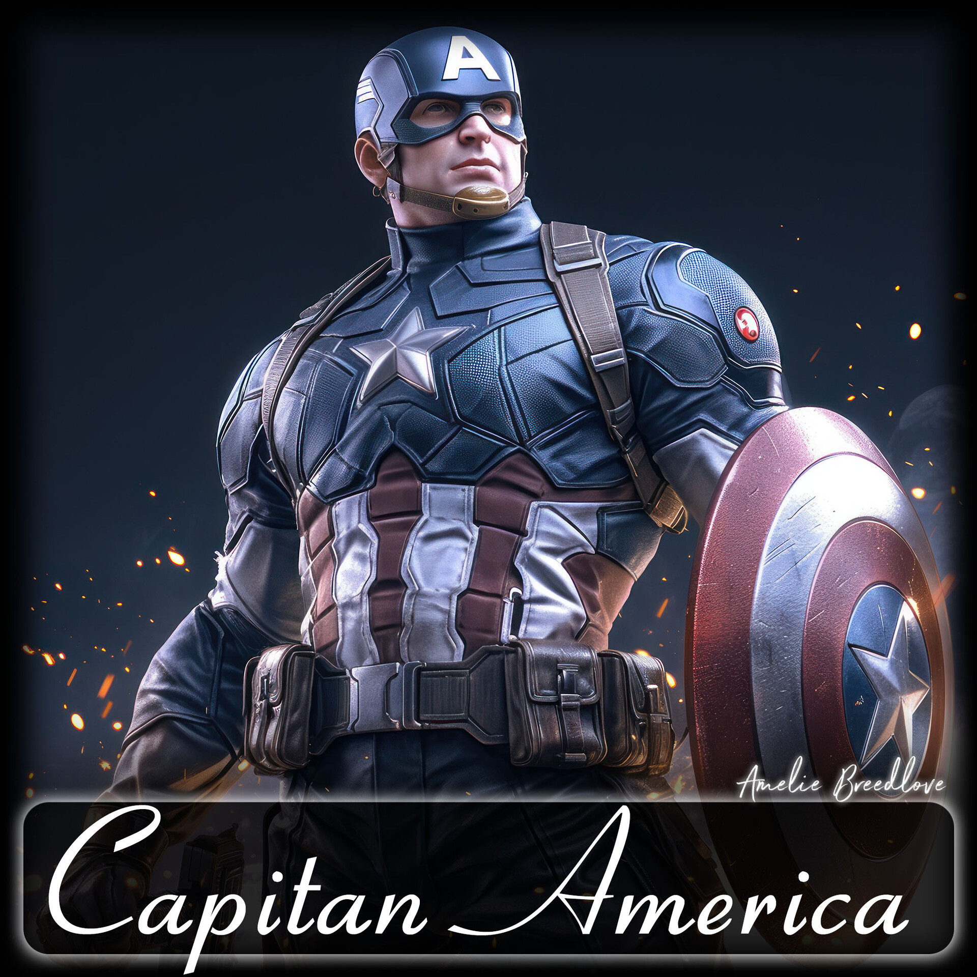 ArtStation - 450 Capitan America Reference Pack | 4K | v.25