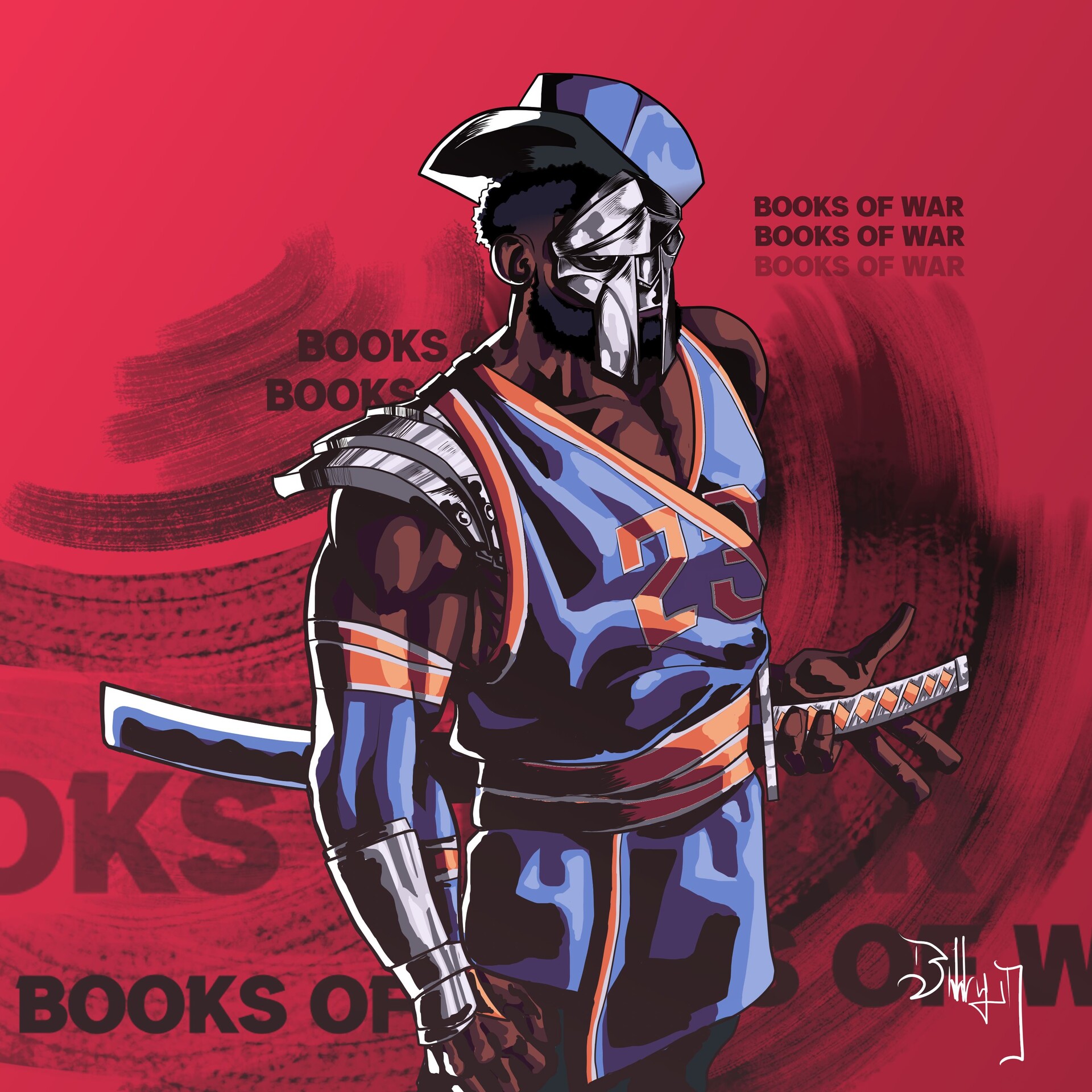 ArtStation - MF DOOM The Samurai