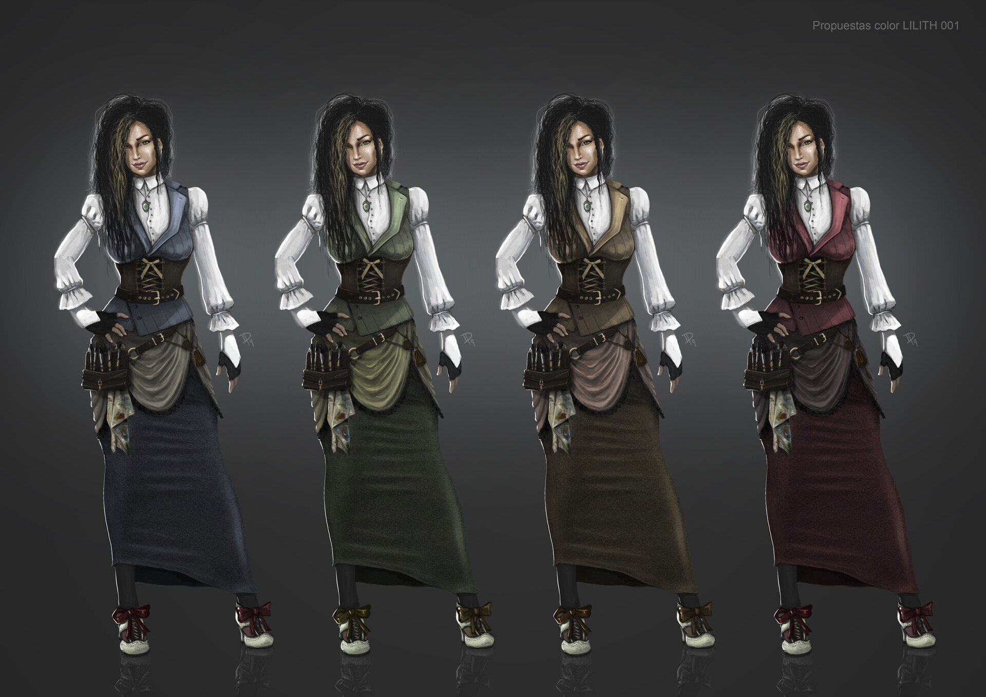 Dani Puente - Tenebris Pictura Characters - LILITH