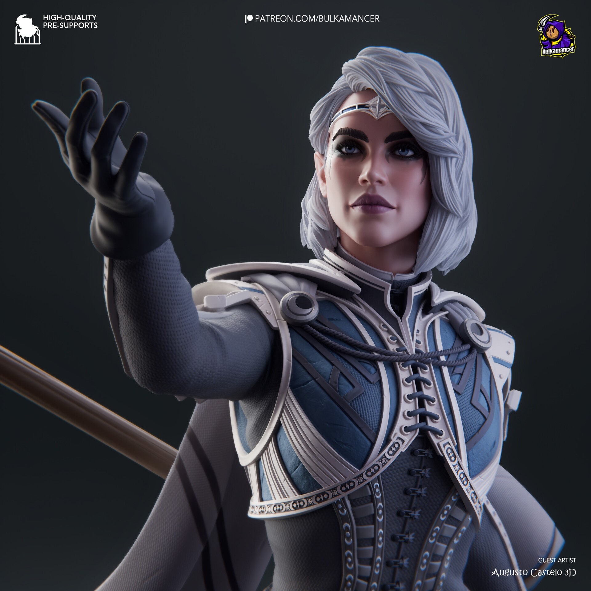 ArtStation - Isobel BG3 Statue Fanart