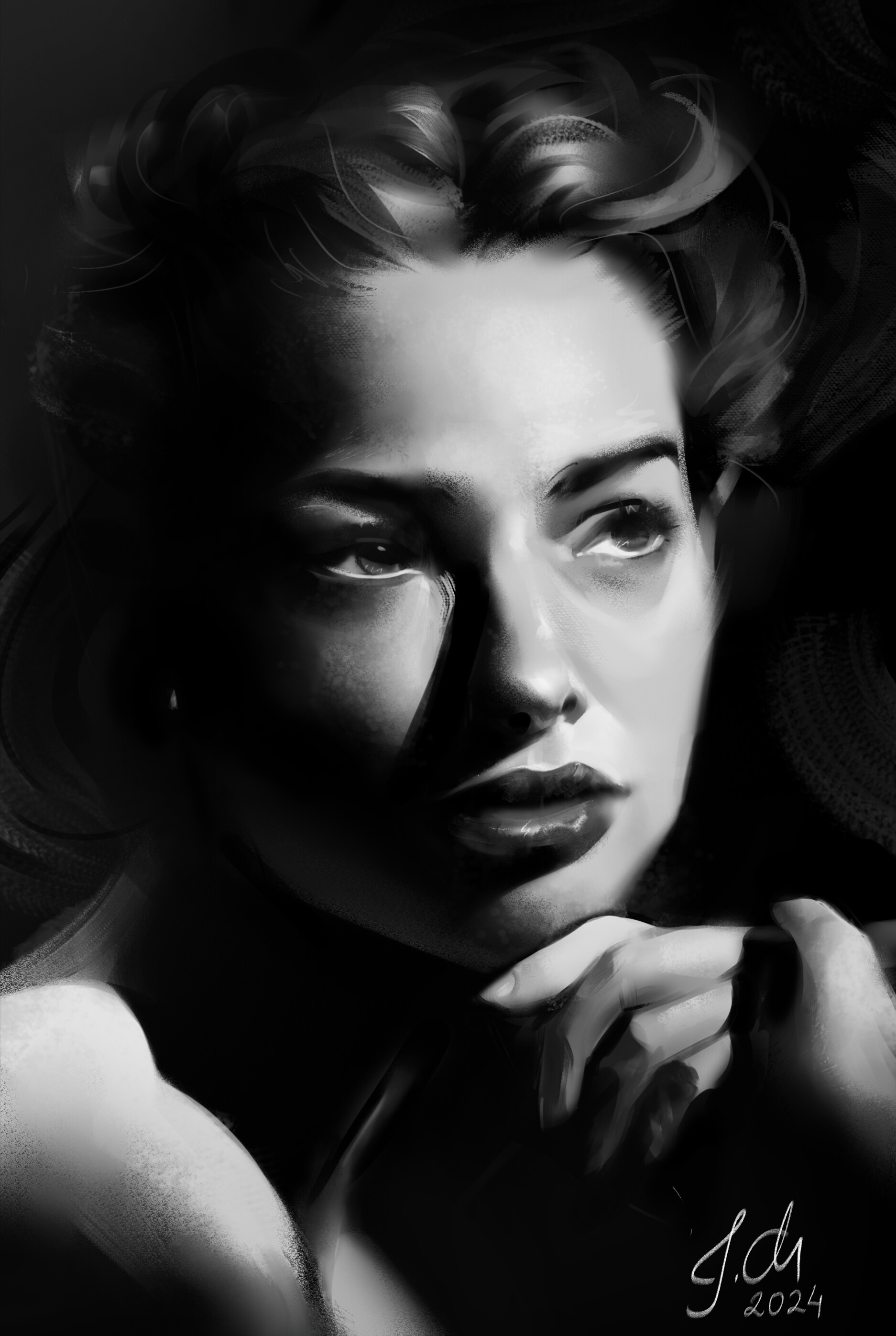 ArtStation - Dramatic lighting - study