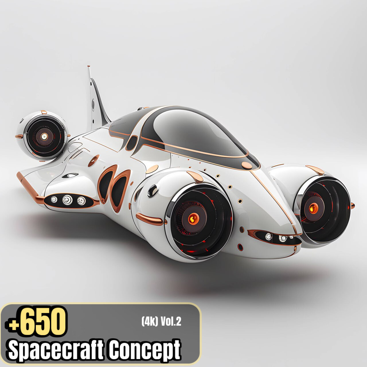 ArtStation - +650 space craft Concept (4k)