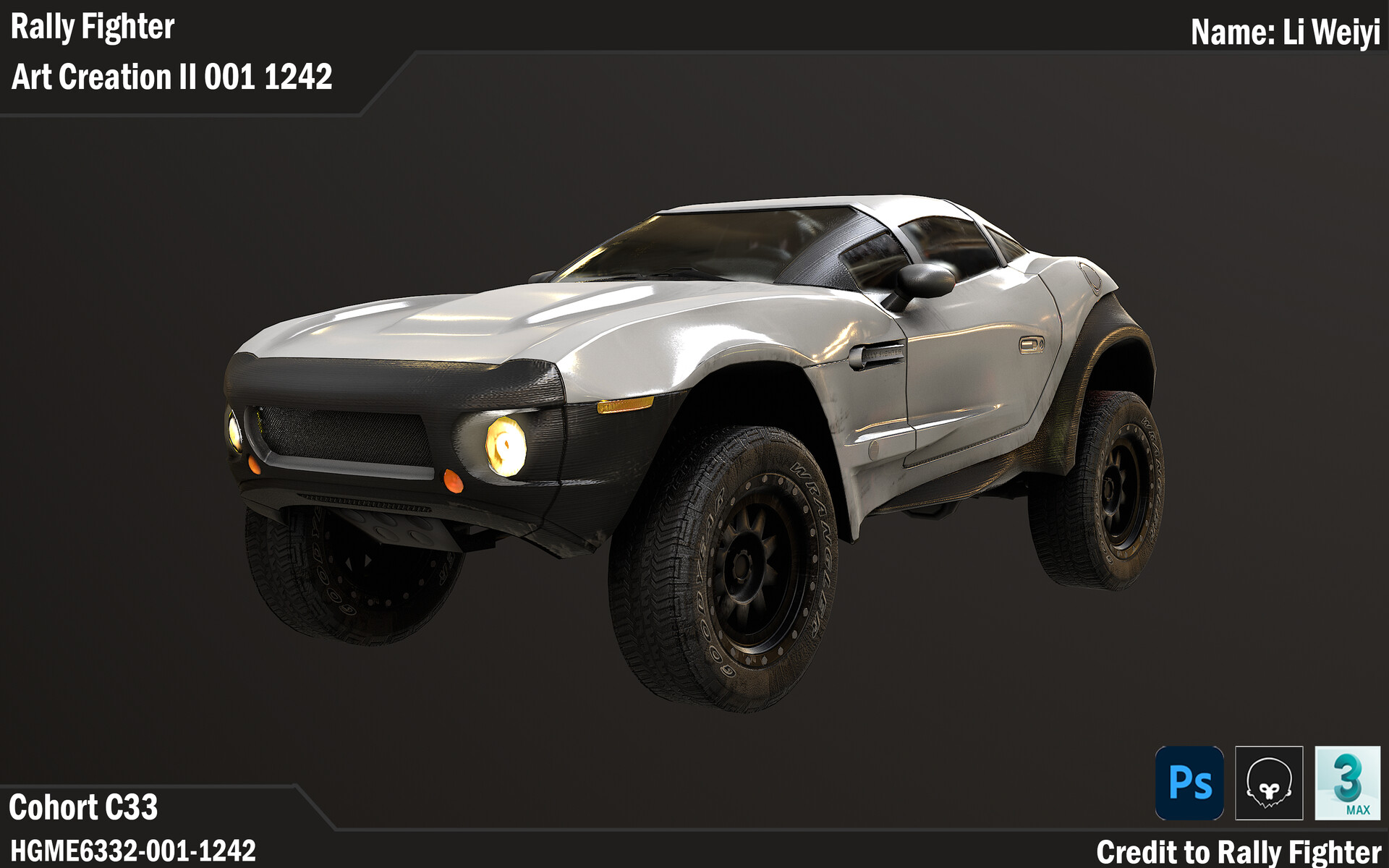 ArtStation - Assignment Final Rally Fighter