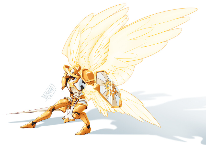 ArtStation - Seraph oc Commission