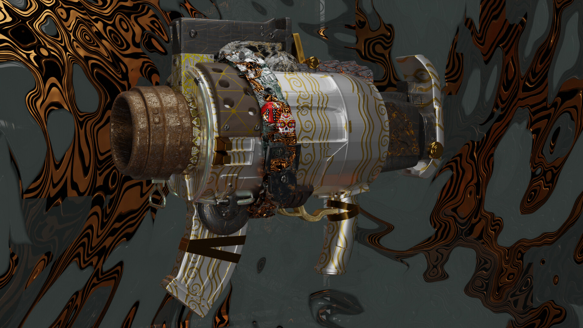 ArtStation - Fancy Jumbo Gun