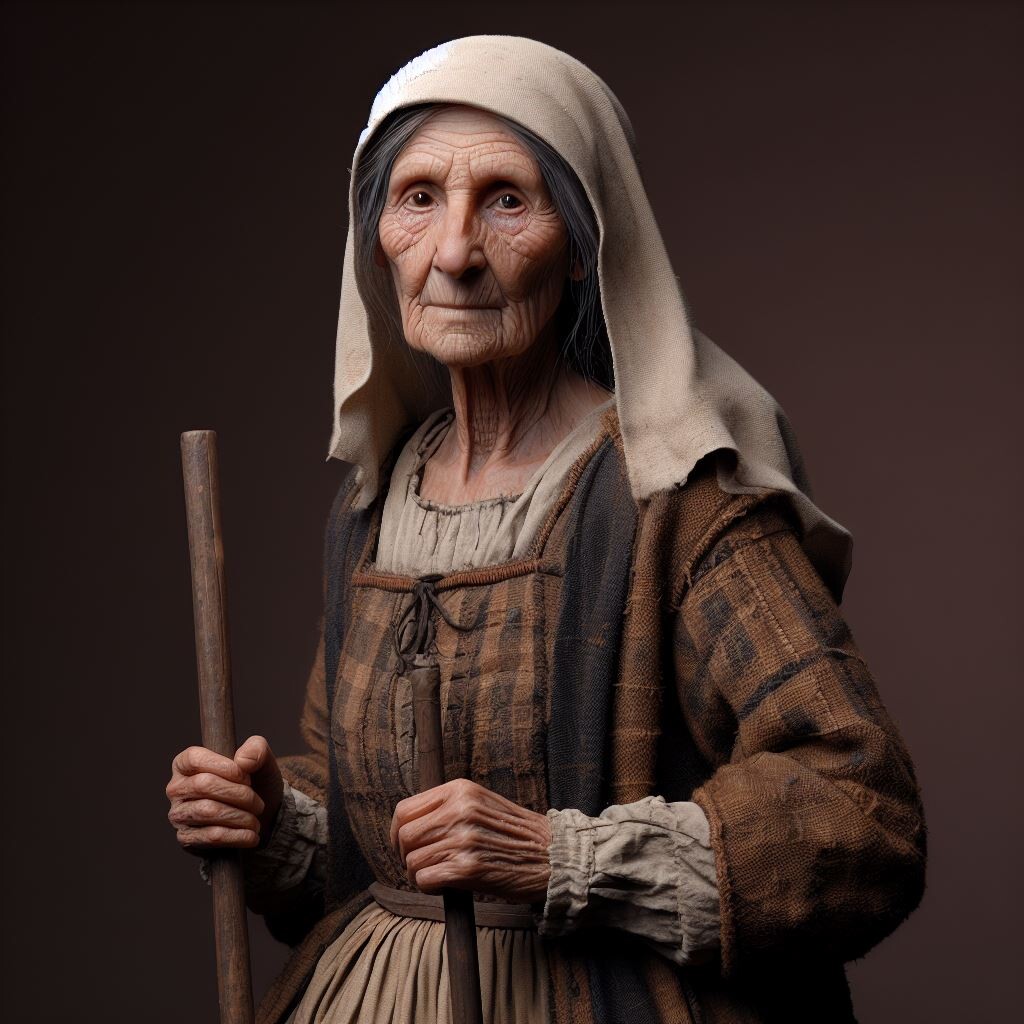 ArtStation - Elderly Peasant Farmer