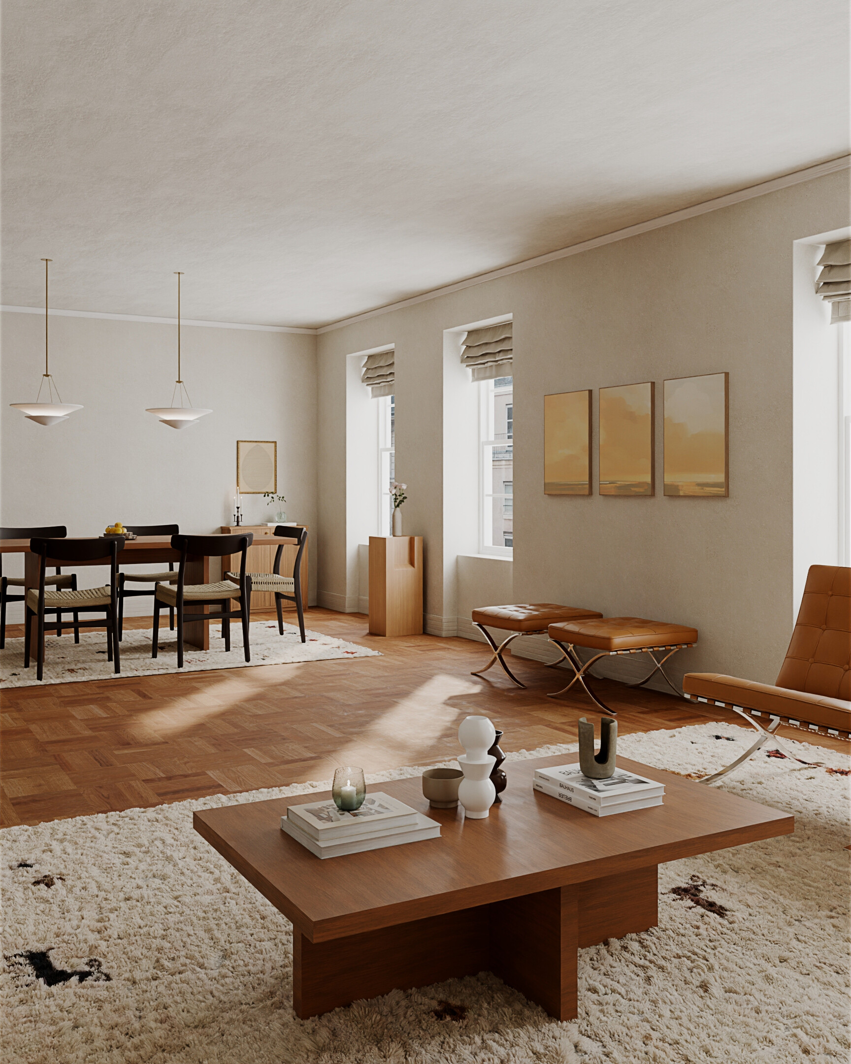 ArtStation - Warm Modern İnterior Re-Tonemapped