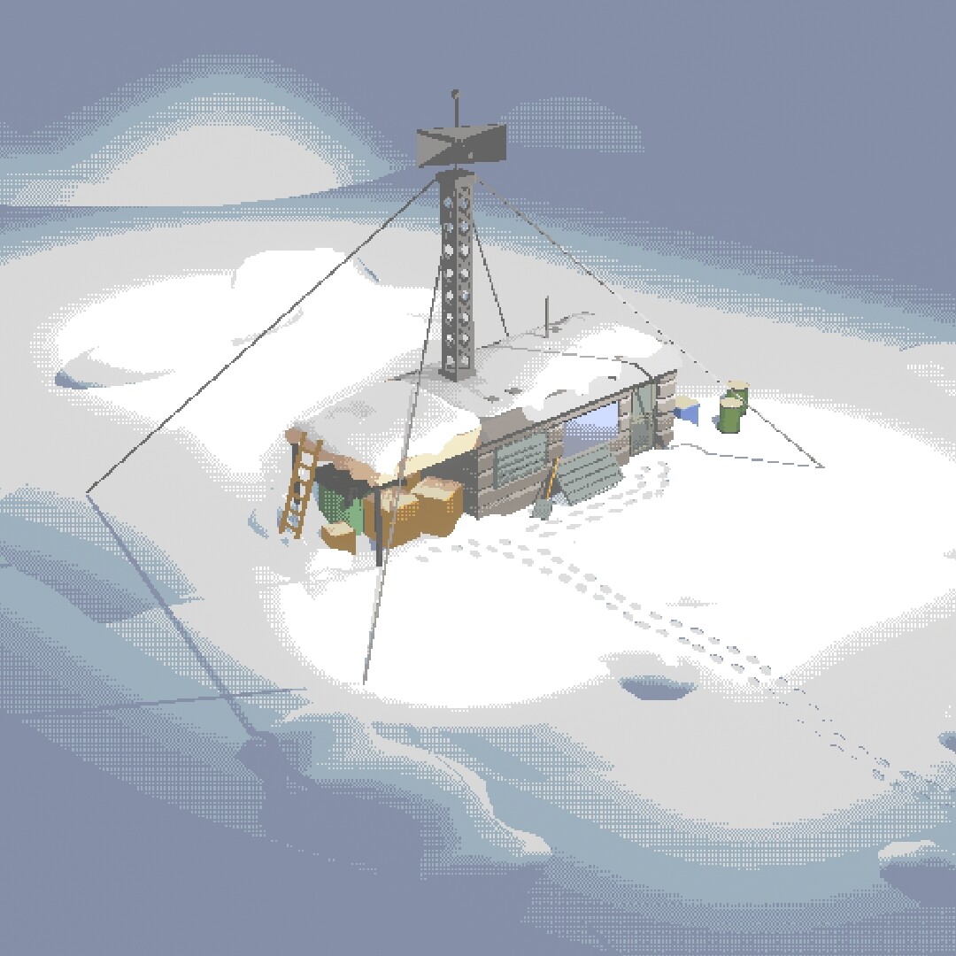 ArtStation - snow station