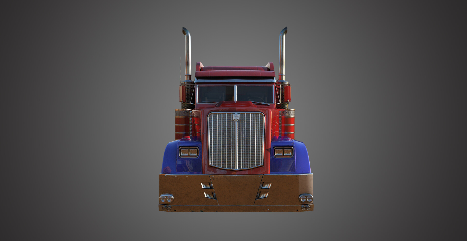 ArtStation - Optimus Prime Vehicle 3D Model