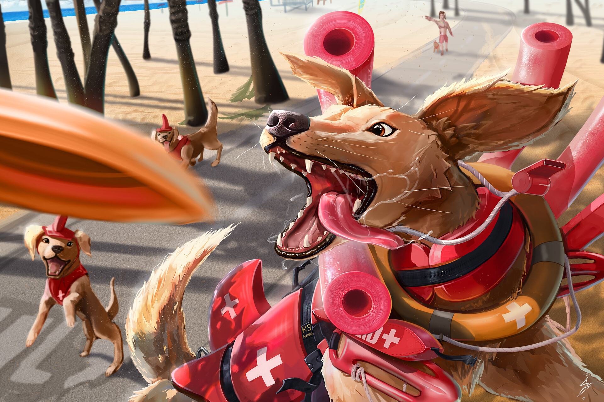 ArtStation - Pool Party Naafiri