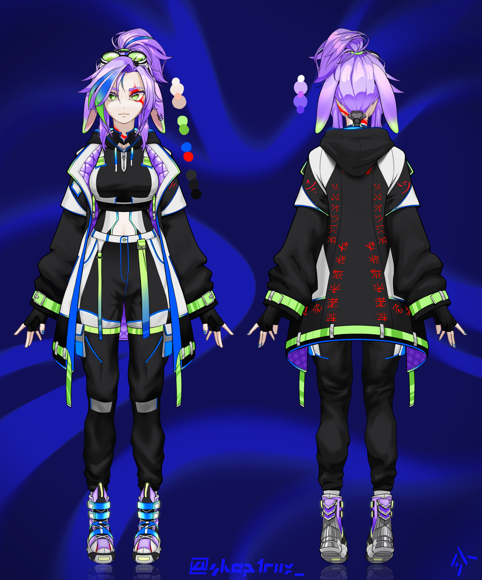 ArtStation - Derpie Ash Ref Sheet V3