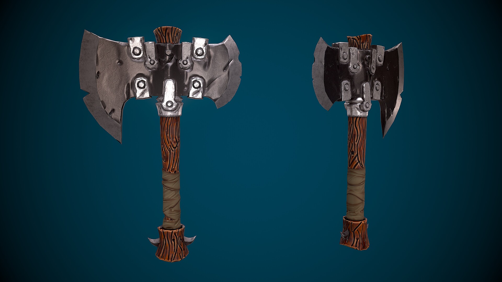 ArtStation - Battle Axe