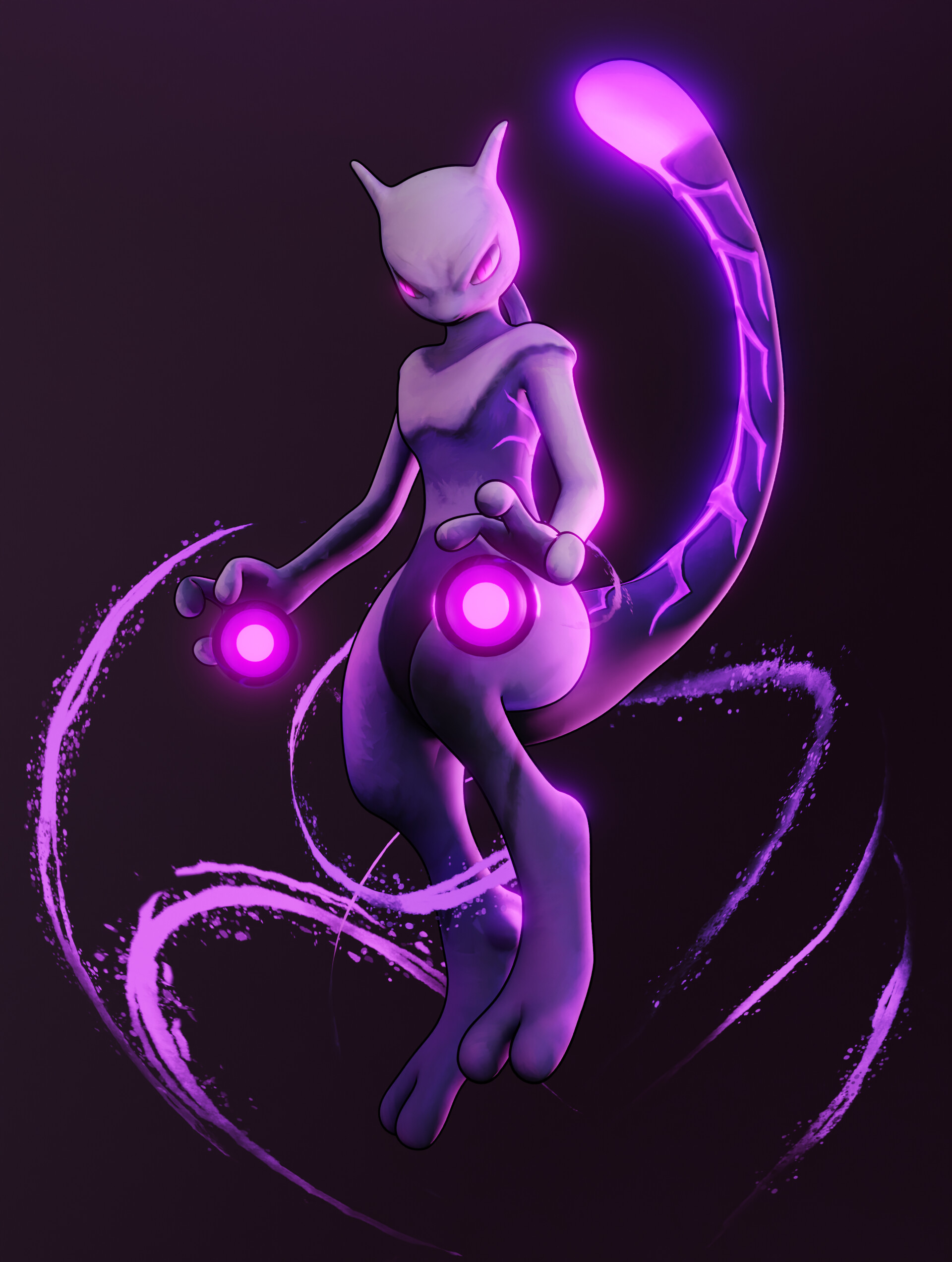 ArtStation - Mewtwo