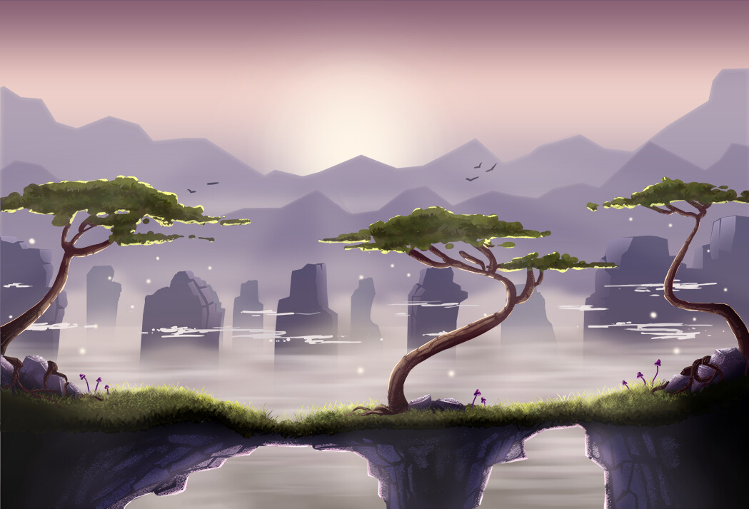 ArtStation - 2D Game environment