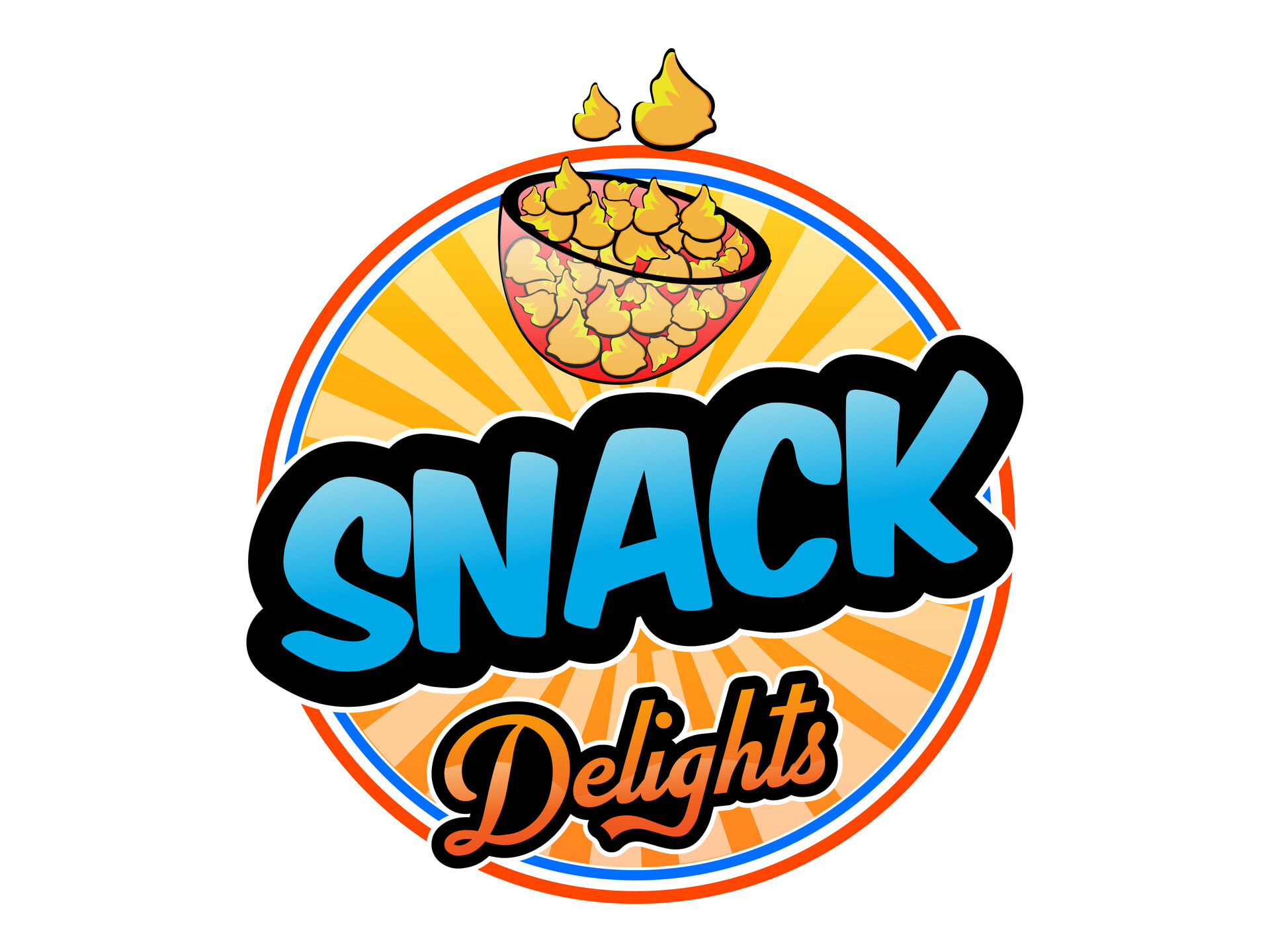 ArtStation - Snack Delights Logo Design