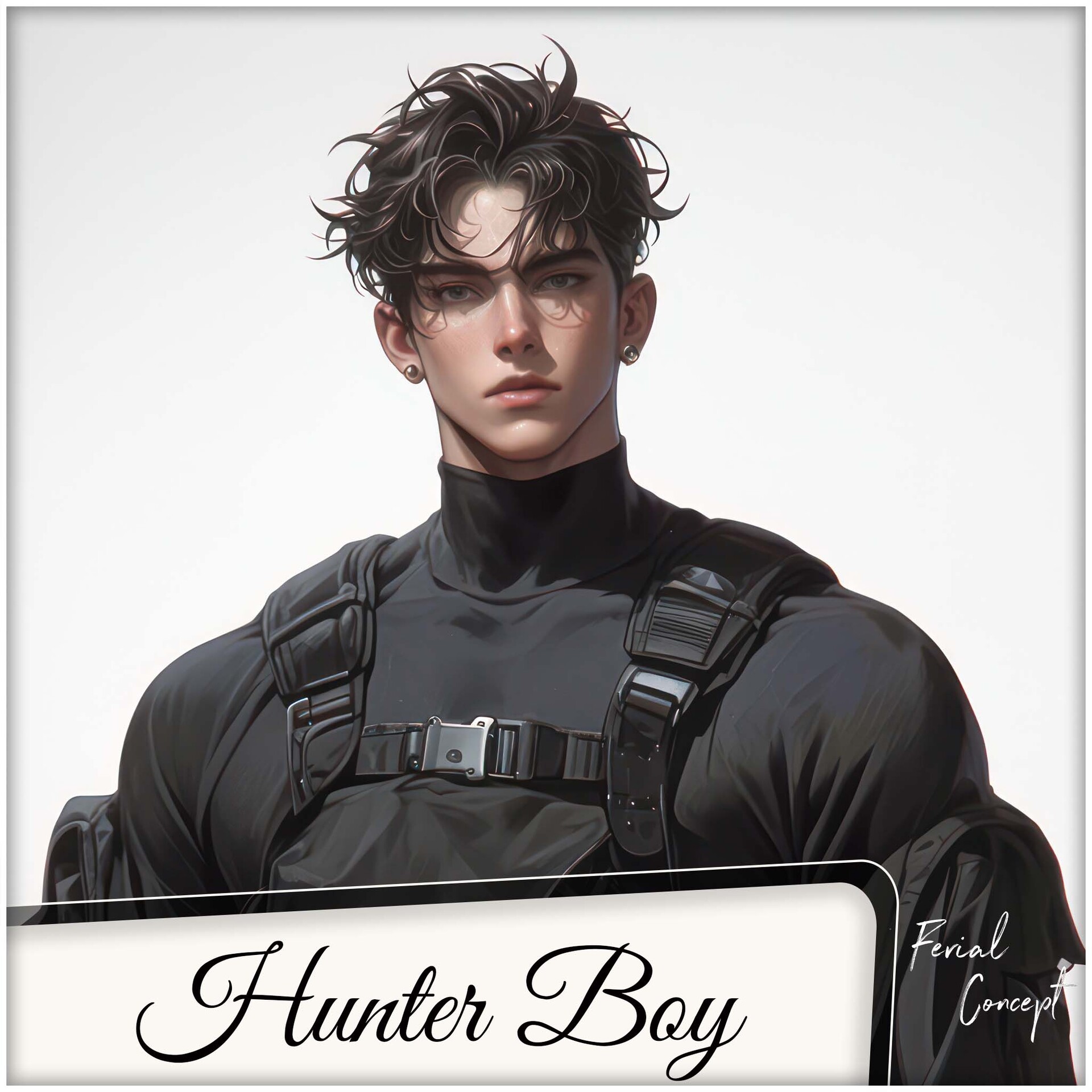 ArtStation - 🔹240 Hunter Boy - Anime Character Reference Image Pack v ...