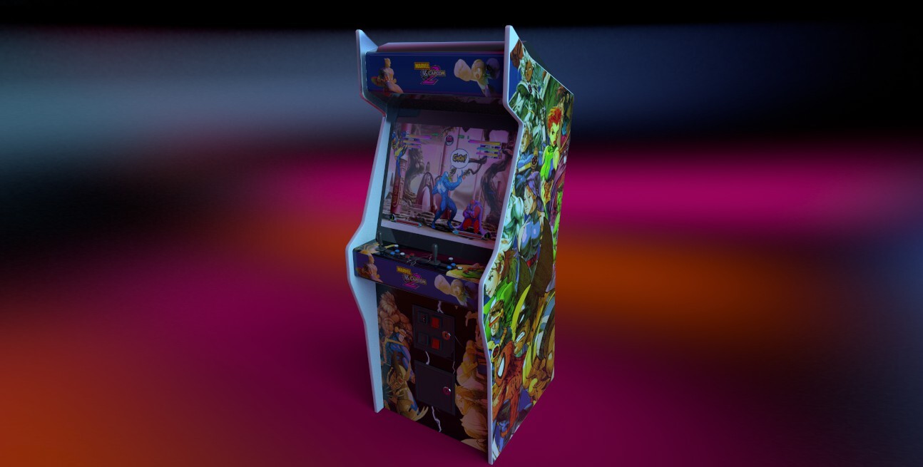 ArtStation - Marvel vs Capcom Arcade Machine