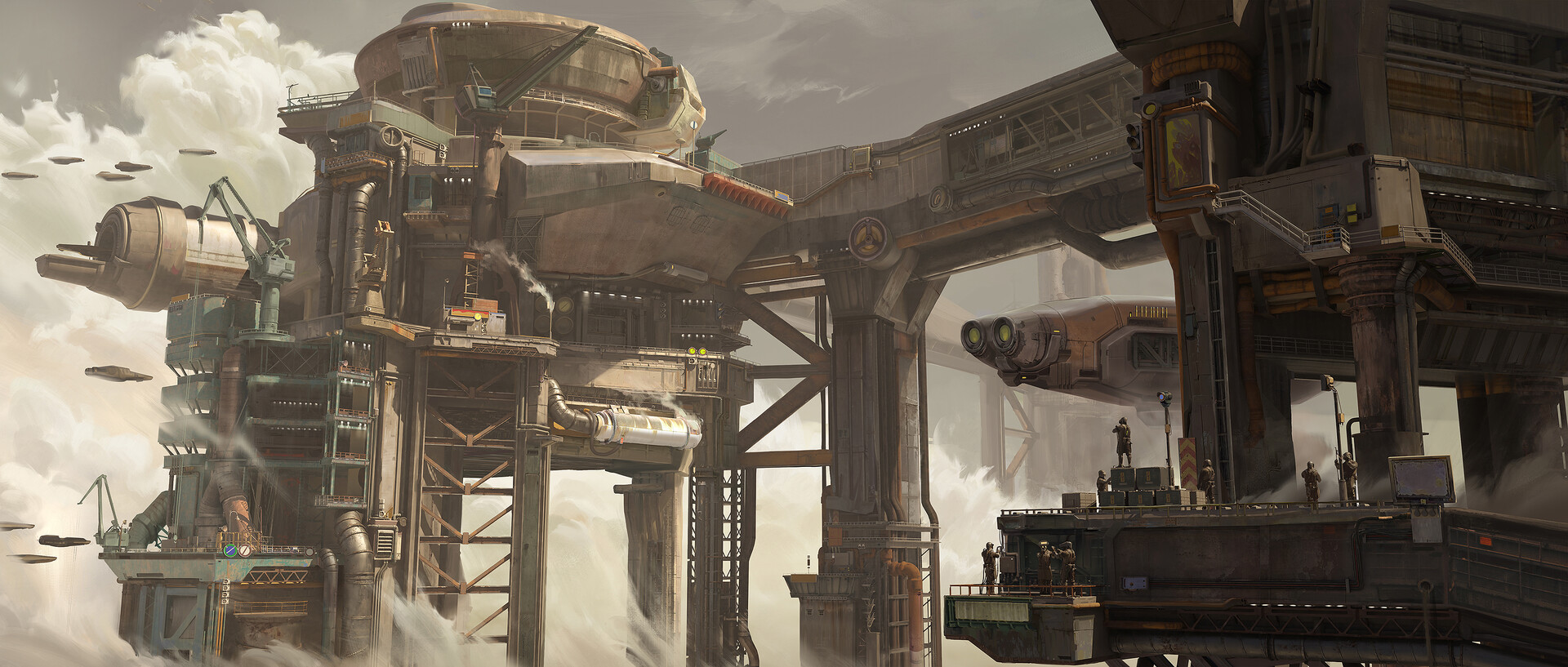 ArtStation - salvage shop