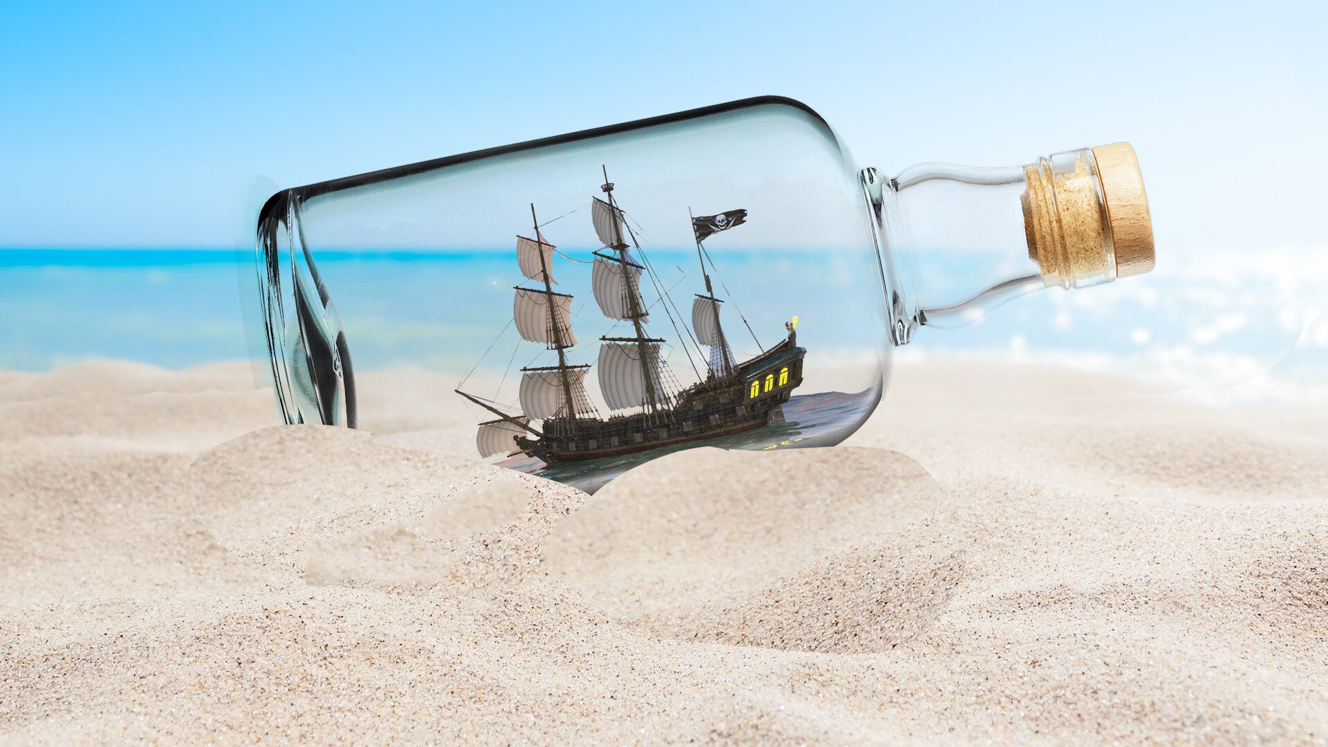 ArtStation - Major Ship in Bottle Assignment