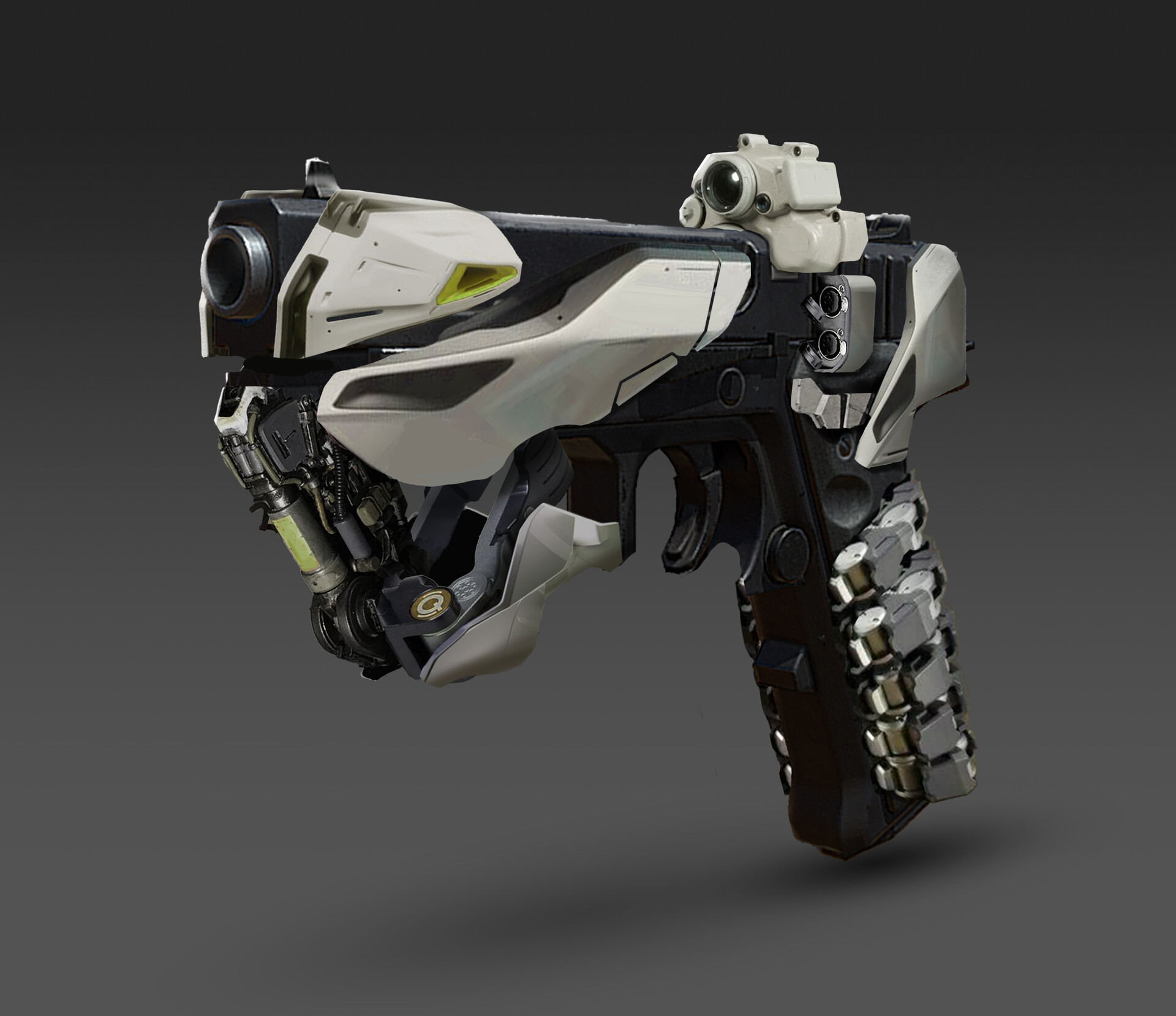 ArtStation - Cyberpunk Gun