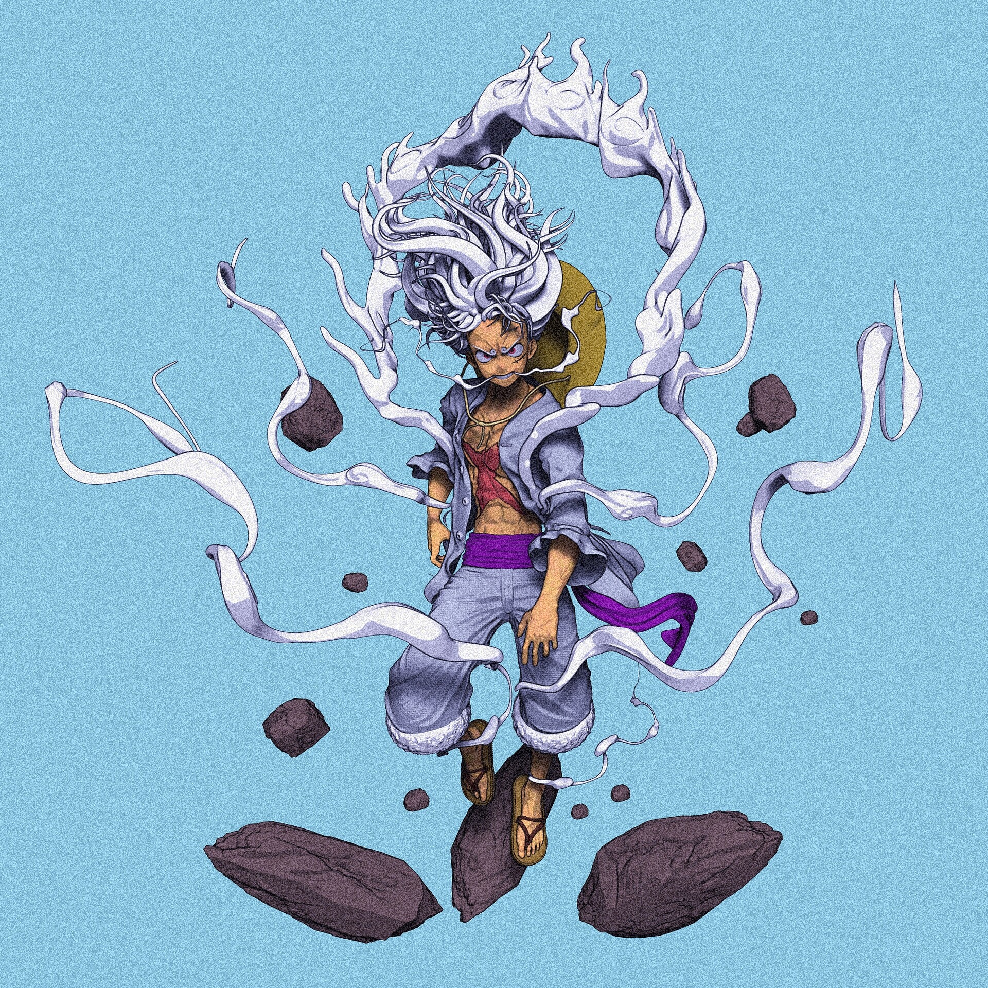 ArtStation - GEAR 5 LUFFY