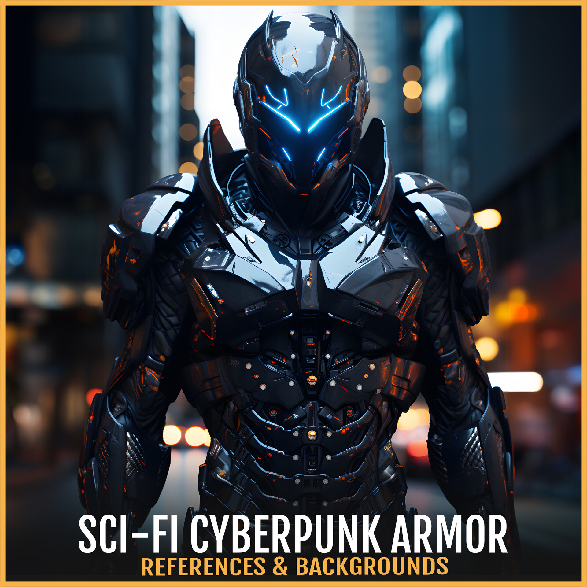 ArtStation - 303 Sci-Fi Cyberpunk Armor VOL13