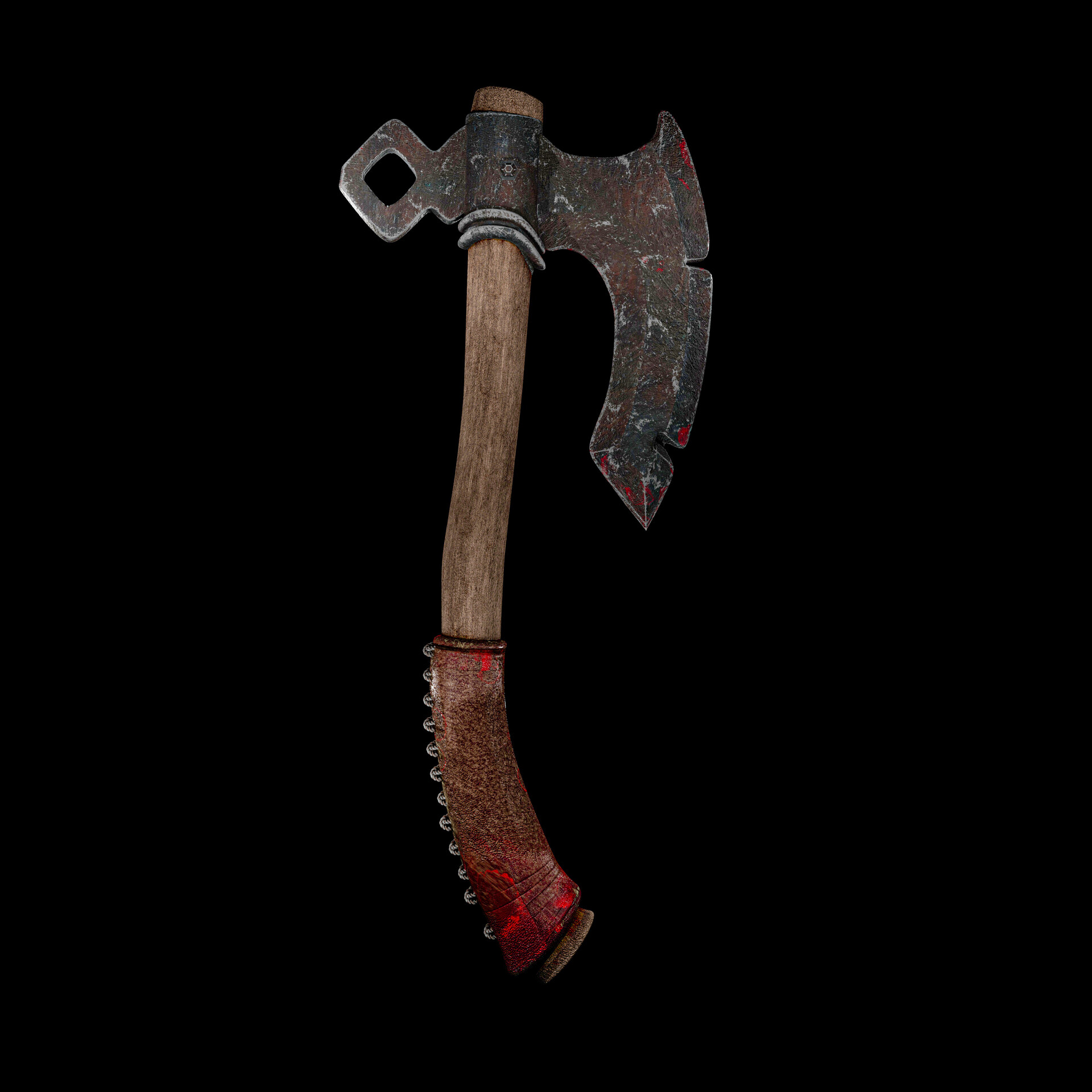 ArtStation - Forged in Maya, Textured in Substance: Axe Model Showcase