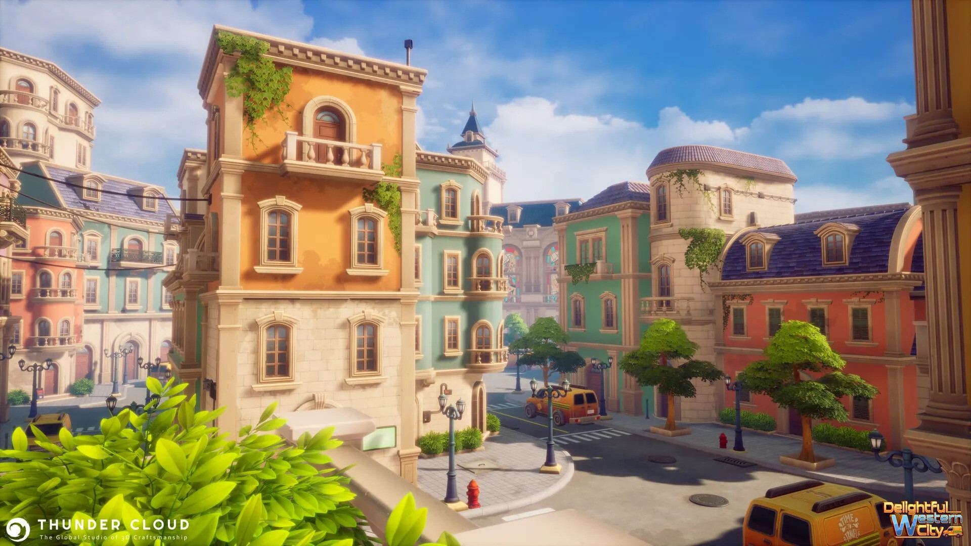 Thunder Cloud Studio - Stylized PBR 3D Environment - Delightful Western ...