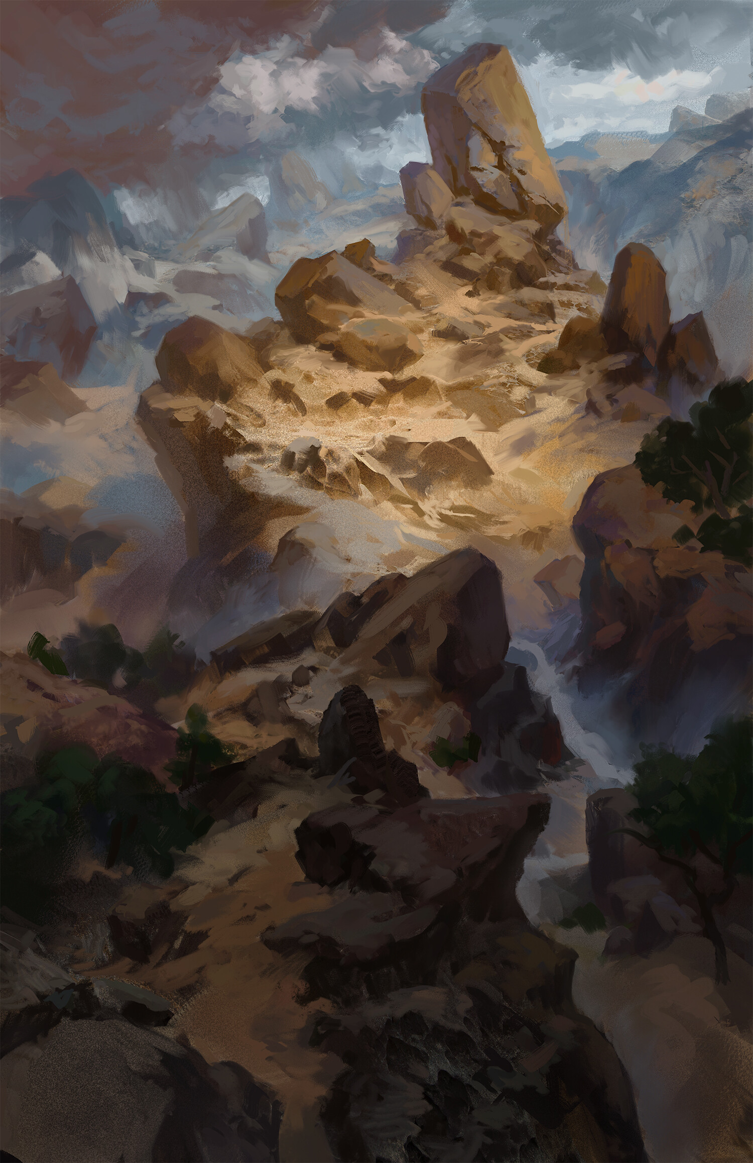 ArtStation - Sand Rocks