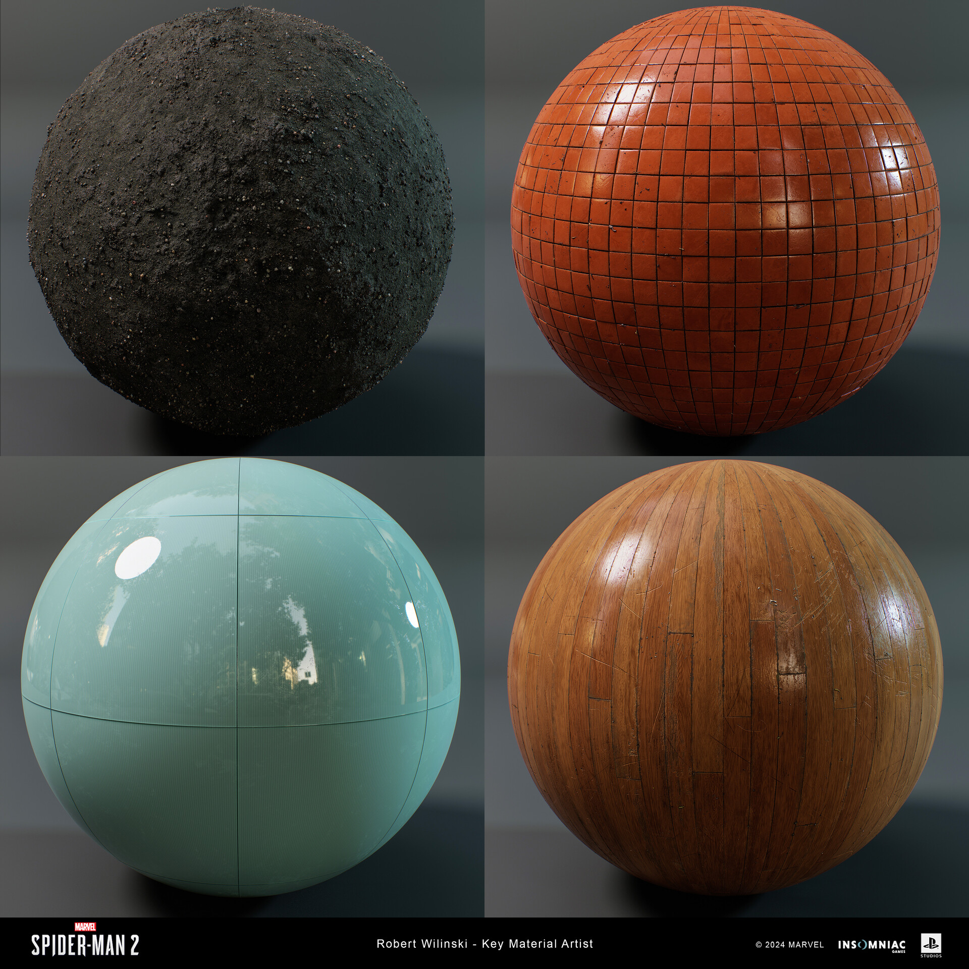 Robert Wilinski - Marvel's Spider-Man 2 - Materials