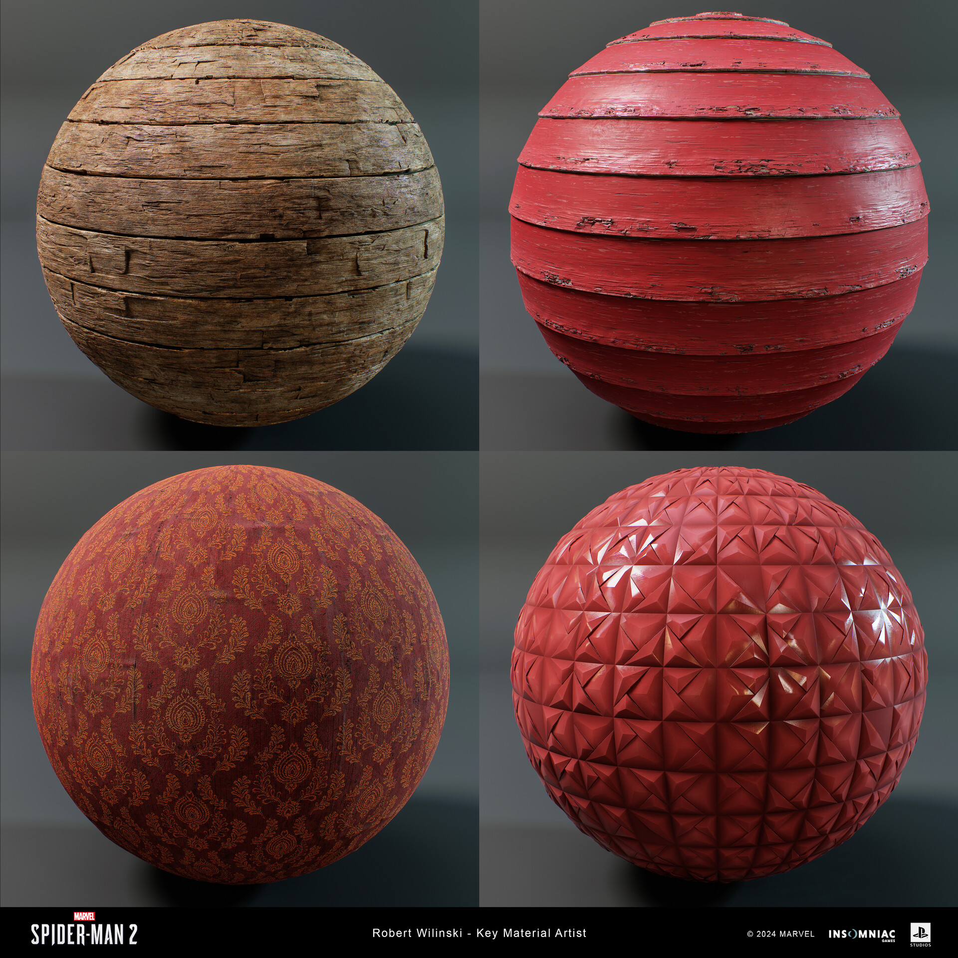 Robert Wilinski - Marvel's Spider-Man 2 - Materials