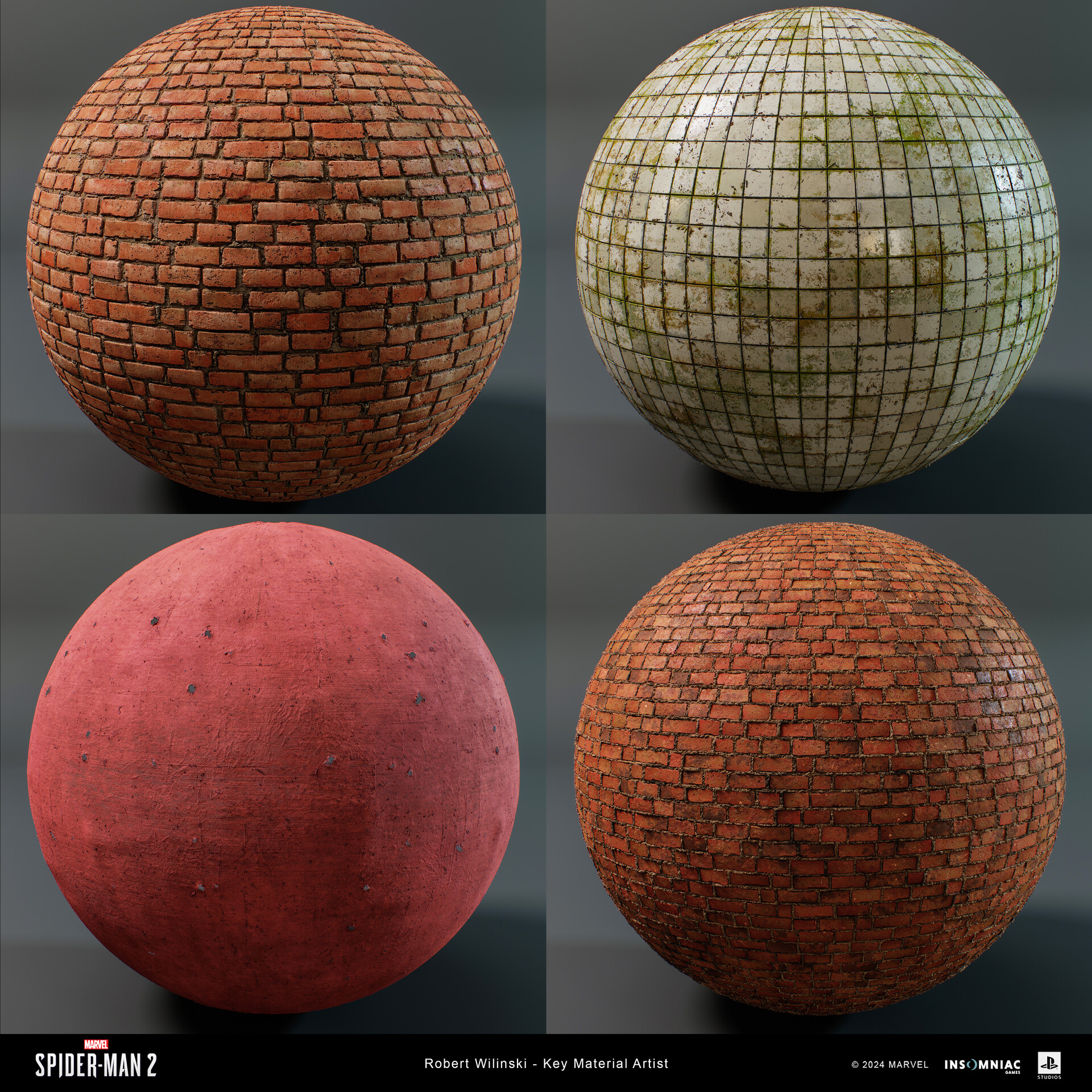 Robert Wilinski - Marvel's Spider-Man 2 - Materials