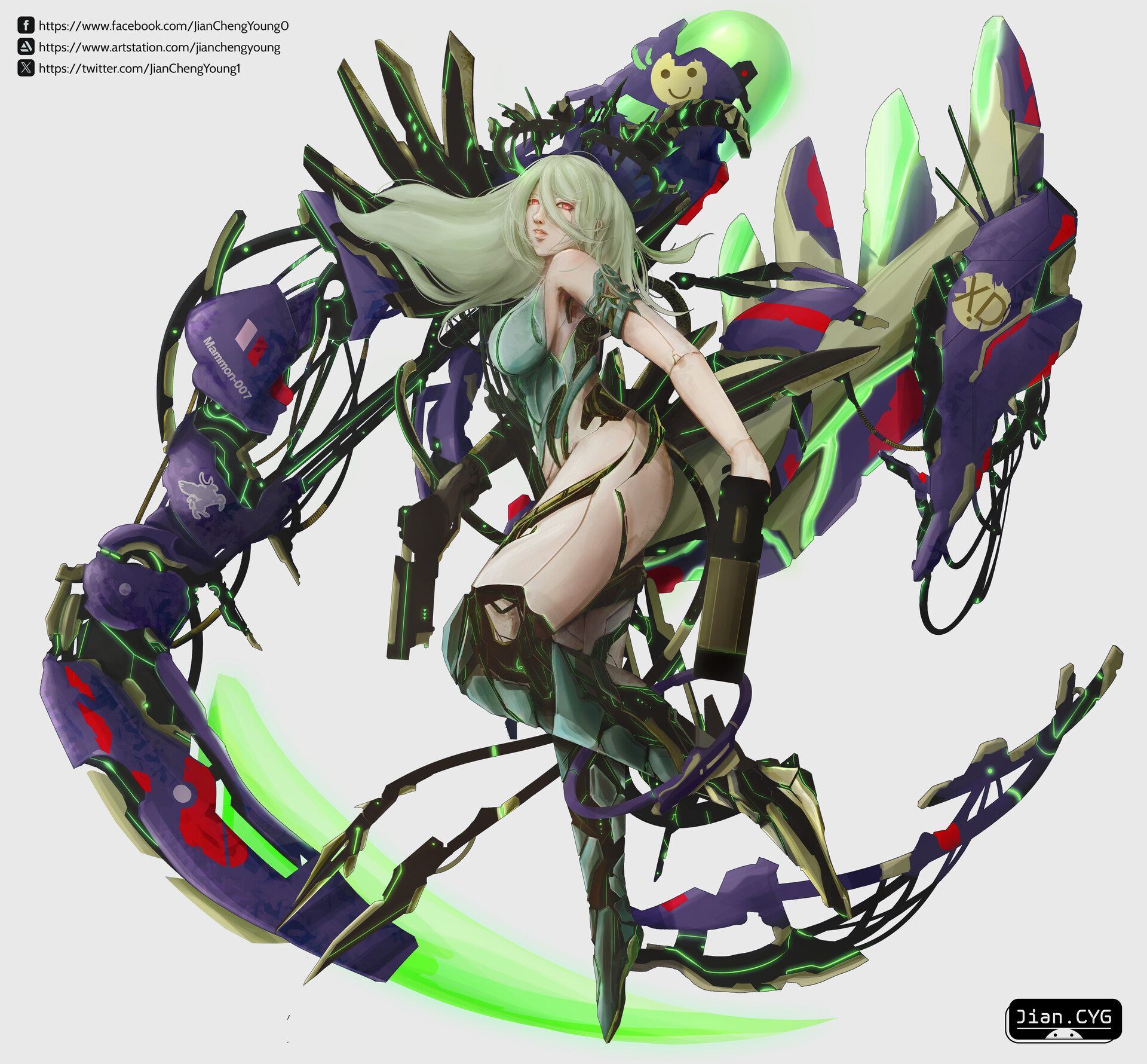 ArtStation - MEGA-Devil-Hunter-007 & Character design these months