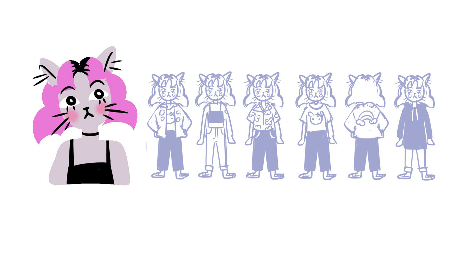 Helena Smołka - Kazia character design