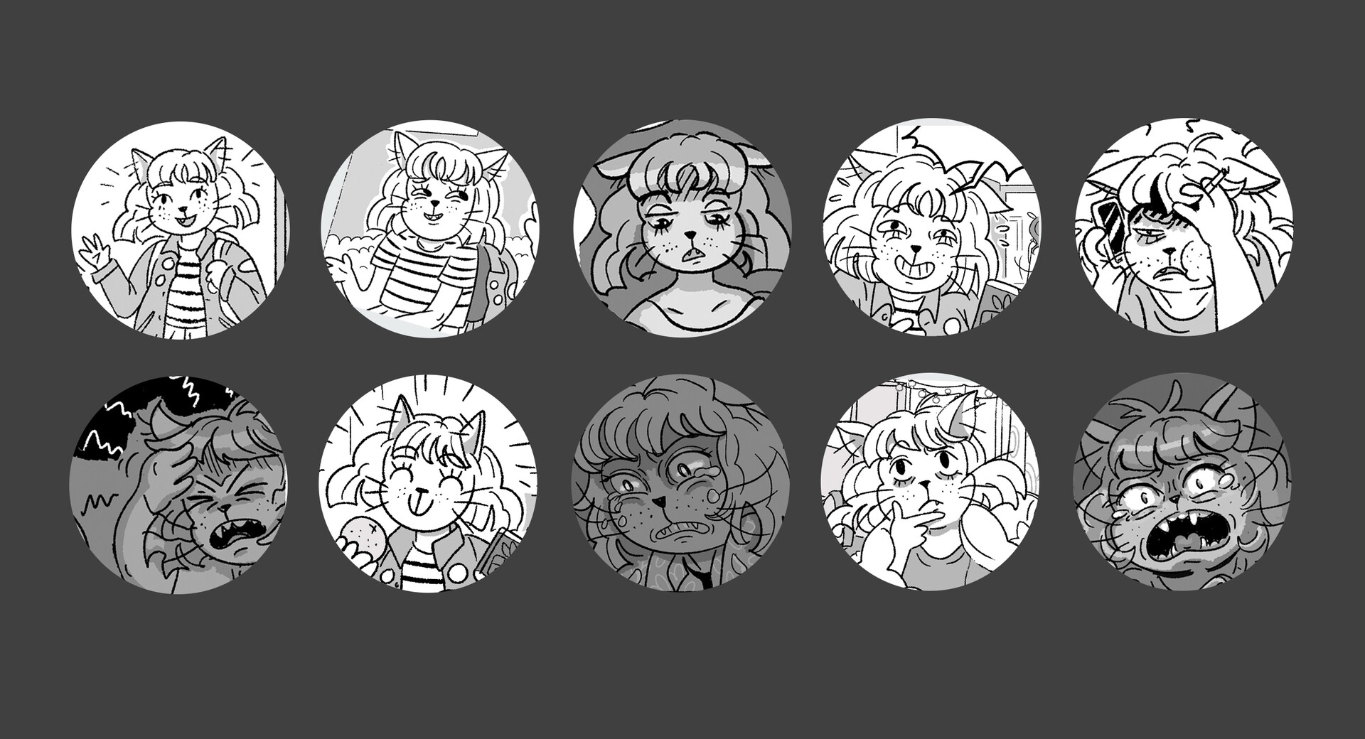 Helena Smołka - Kazia character design