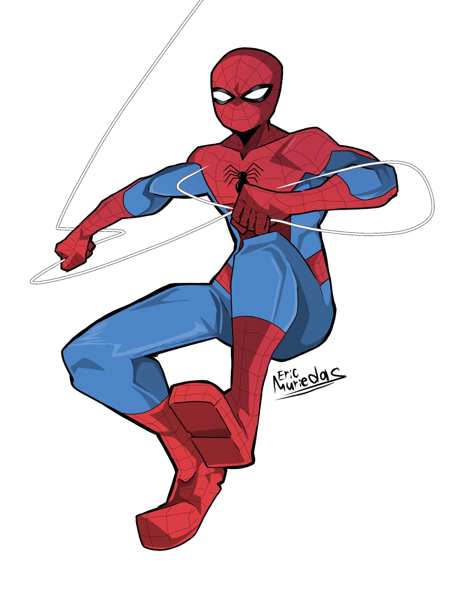 how to draw ultimate spider man