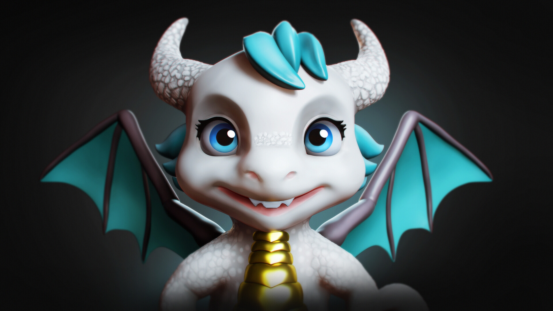 ArtStation - Cute dragon