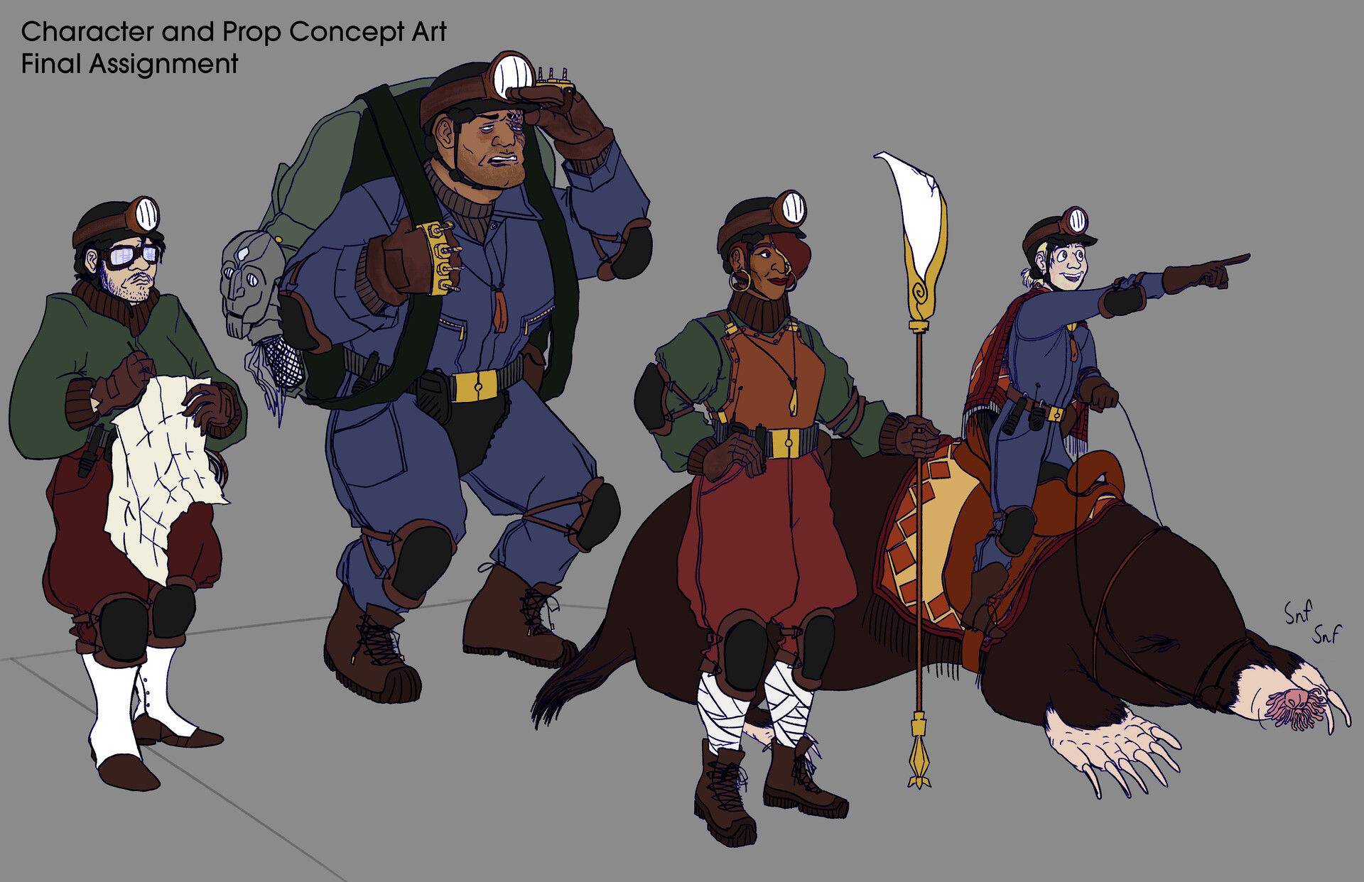 Alex “Buddy O.” Baker - The Euclidian Underground Monster-Containment Crew